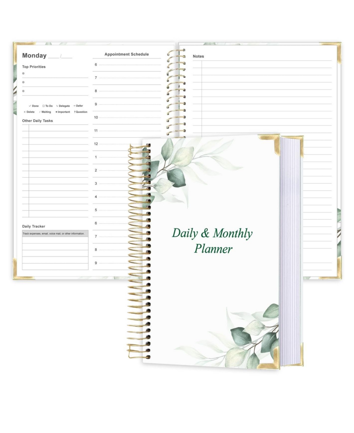 Click here for Gnuadz Undated Daily Monthly Planner Spiral Bound... prices