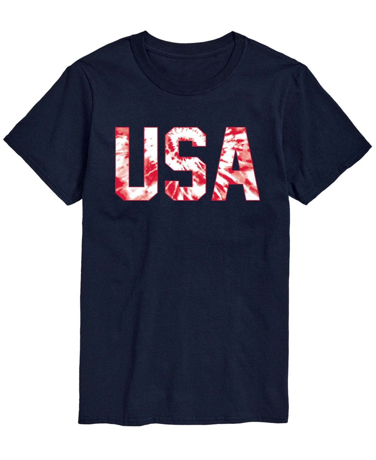 Click here for Airwaves Mens Tie Dye Usa Short-Sleeve Graphic T-S... prices