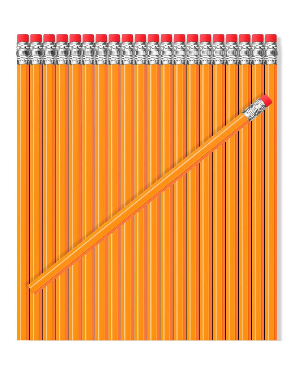 Click here for Gnuadz Hb Pencils Wood Cased Eraser Hexagonal Grap... prices