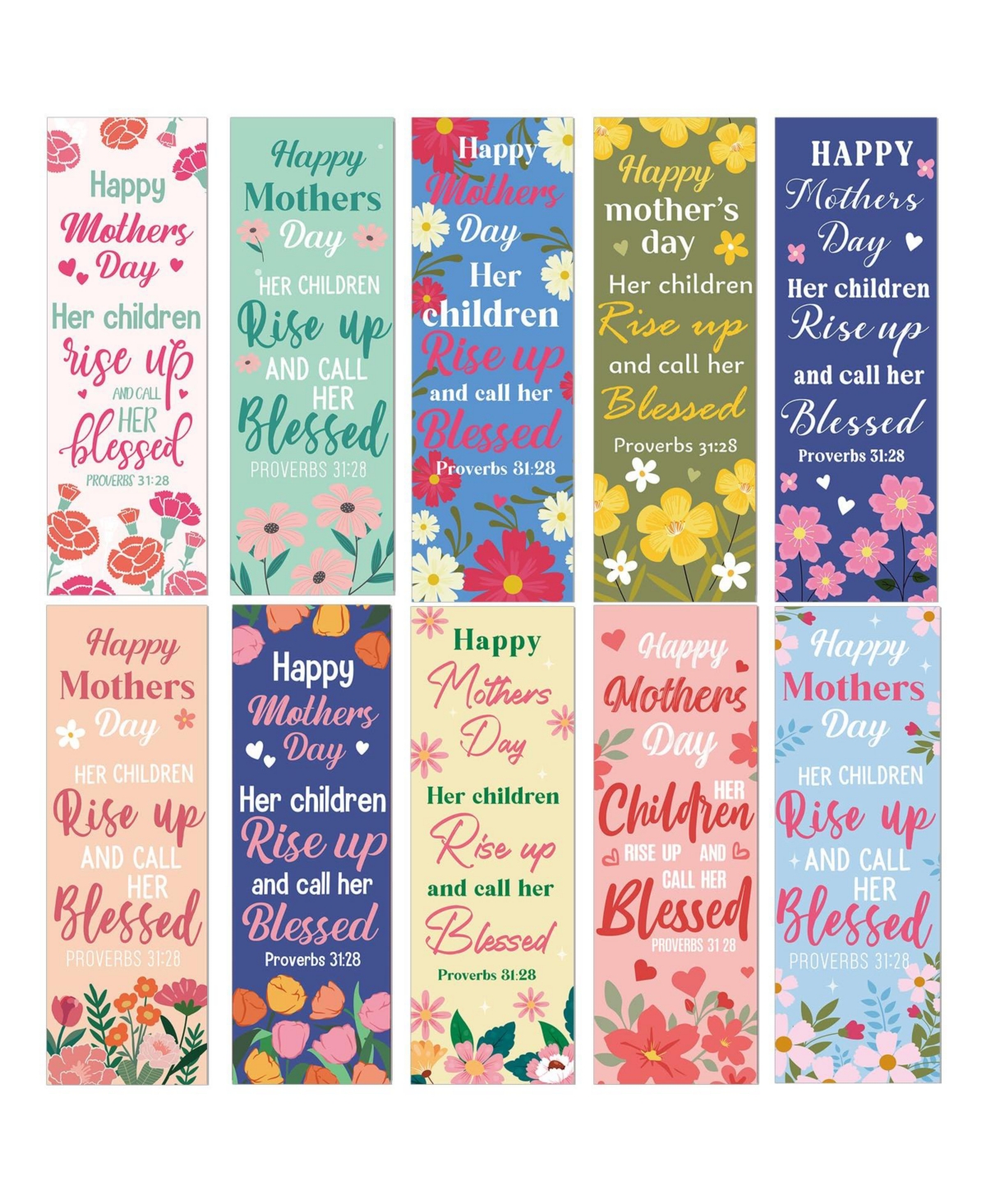 Click here for Gnuadz Mothers Day Religious Scripture Bookmarks G... prices