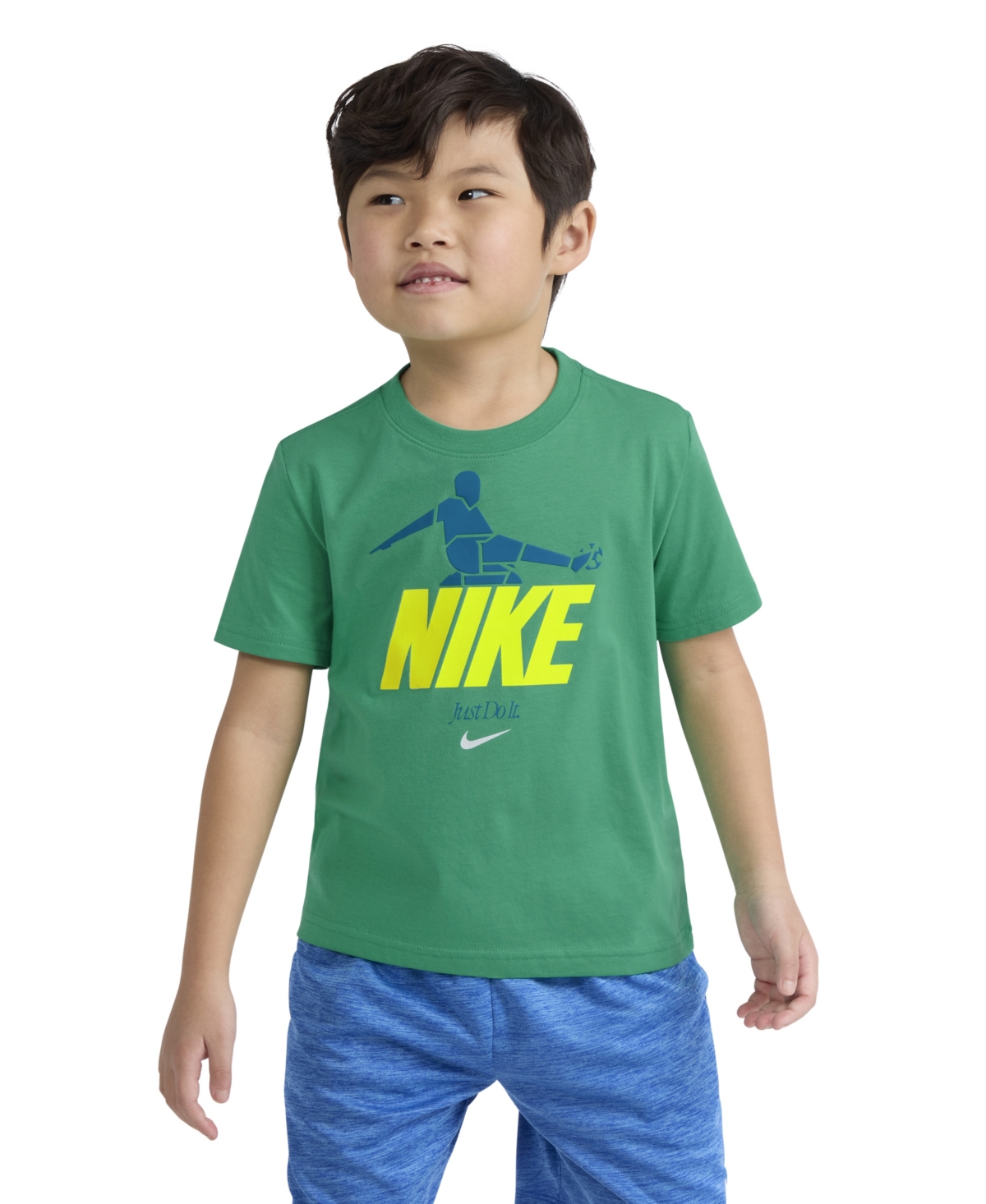 Click here for Nike Boys 4-7 Short-Sleeve T-Shirt - Stadium Green prices