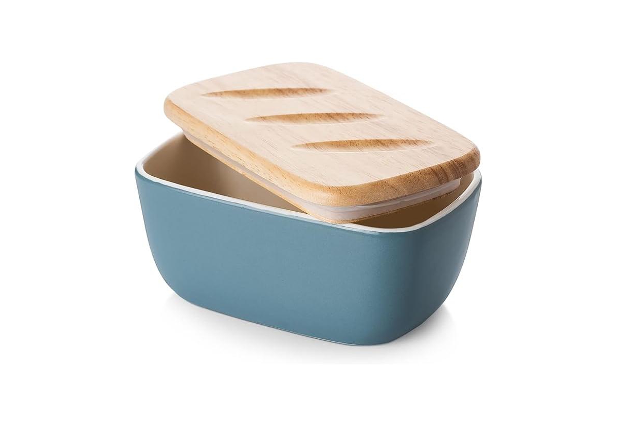 Click here for Ventray 6.5 Large Ceramic Butter Dish  with Lid fo... prices