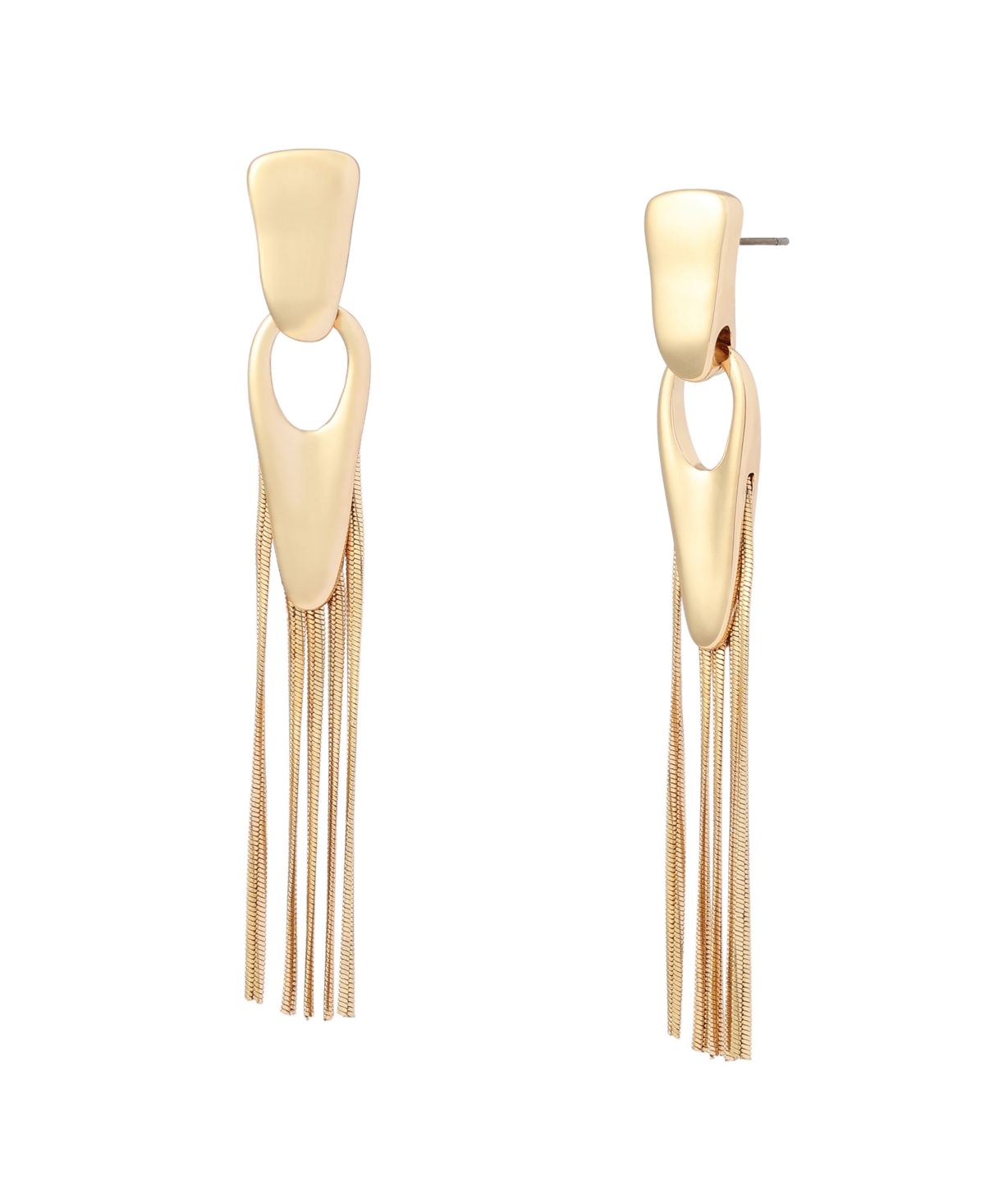 Click here for Robert Lee Morris Soho Gold Fringe Linear Earrings... prices
