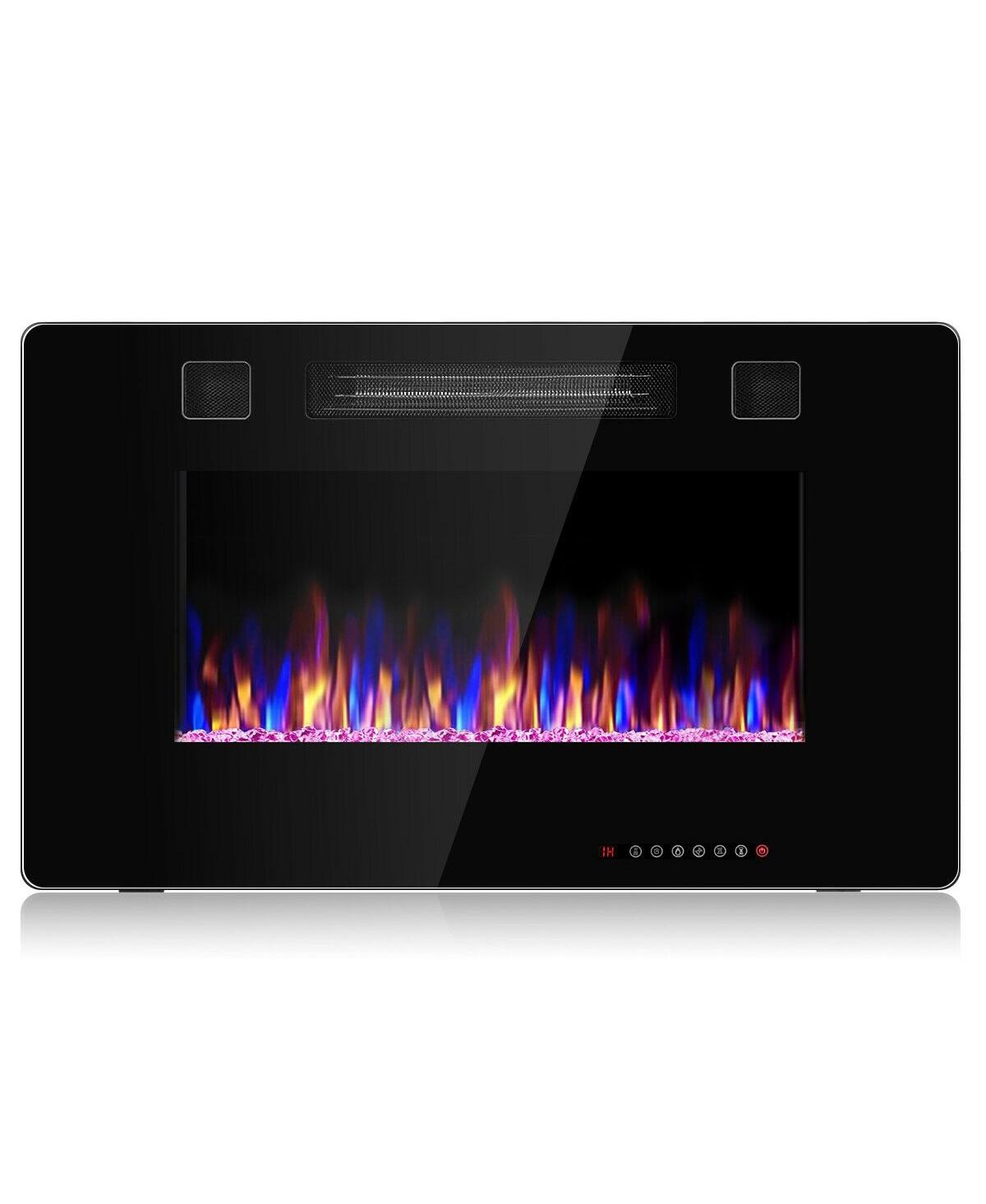 Click here for Ecooso 30-Inch Recessed Ultra Thin Electric Firepl... prices