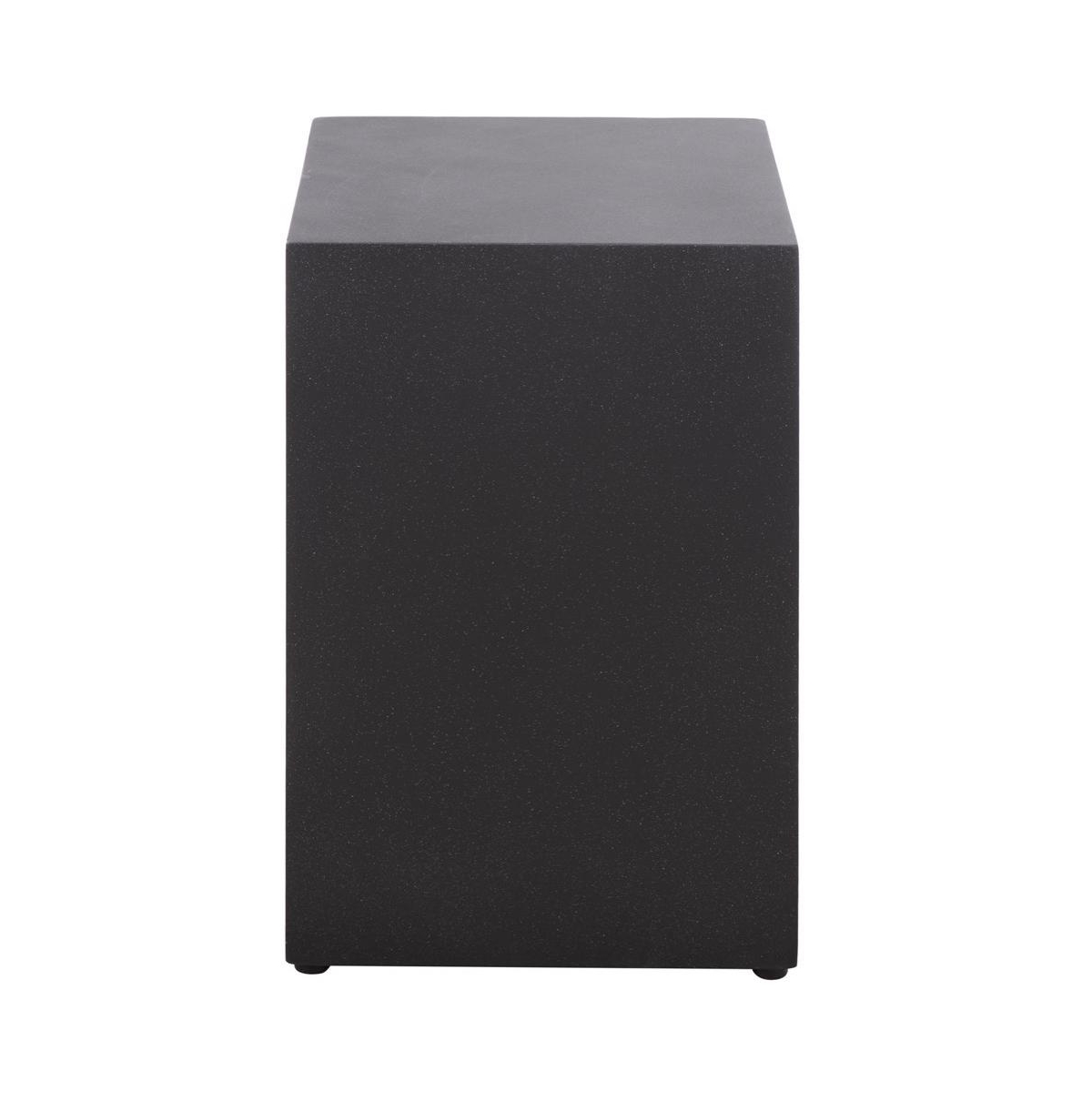 Click here for Safavieh Tina Cube Outdoor Accent Table - Black prices