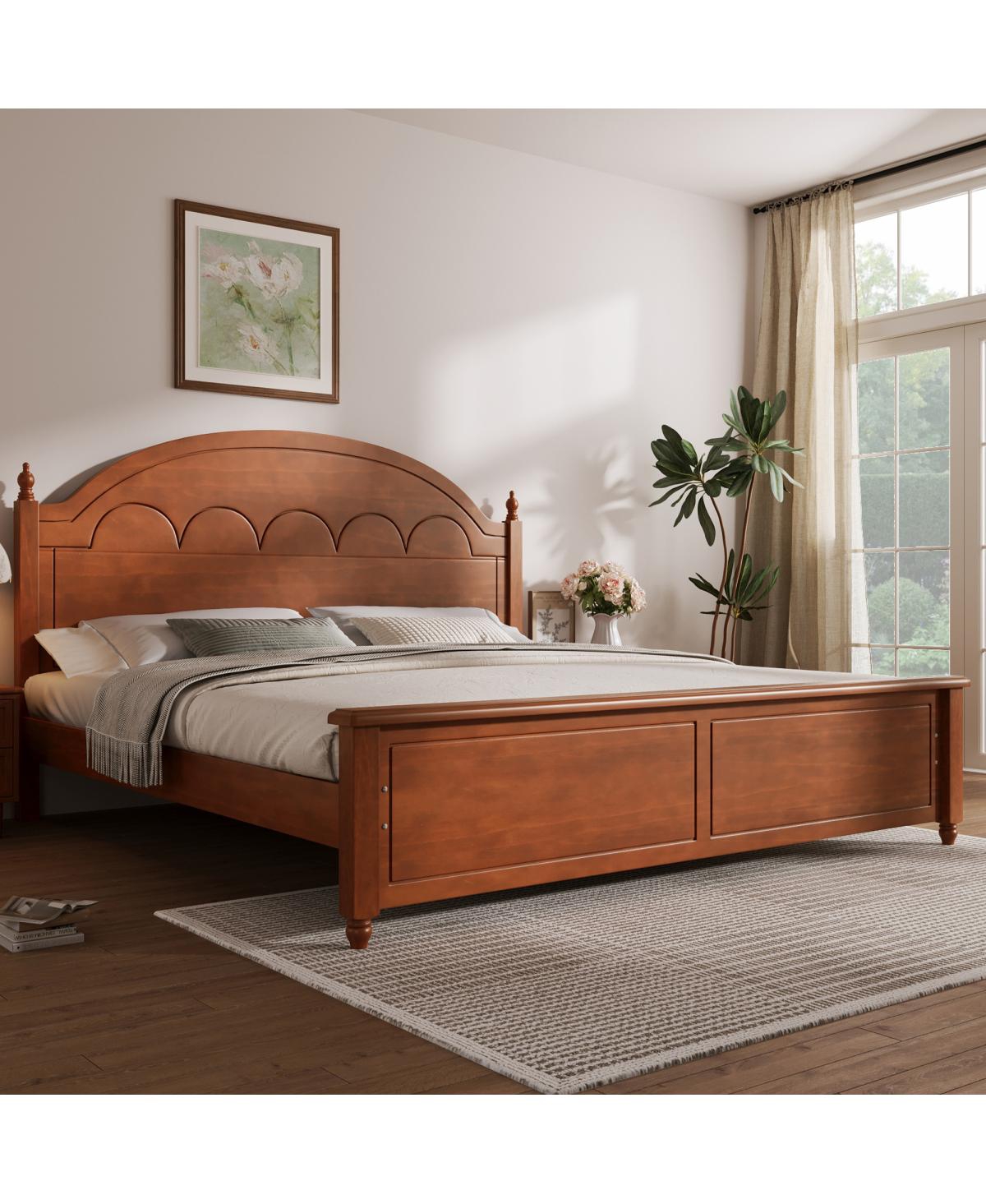 Click here for Streamdale Furniture King size Wooden Bed Frame wi... prices