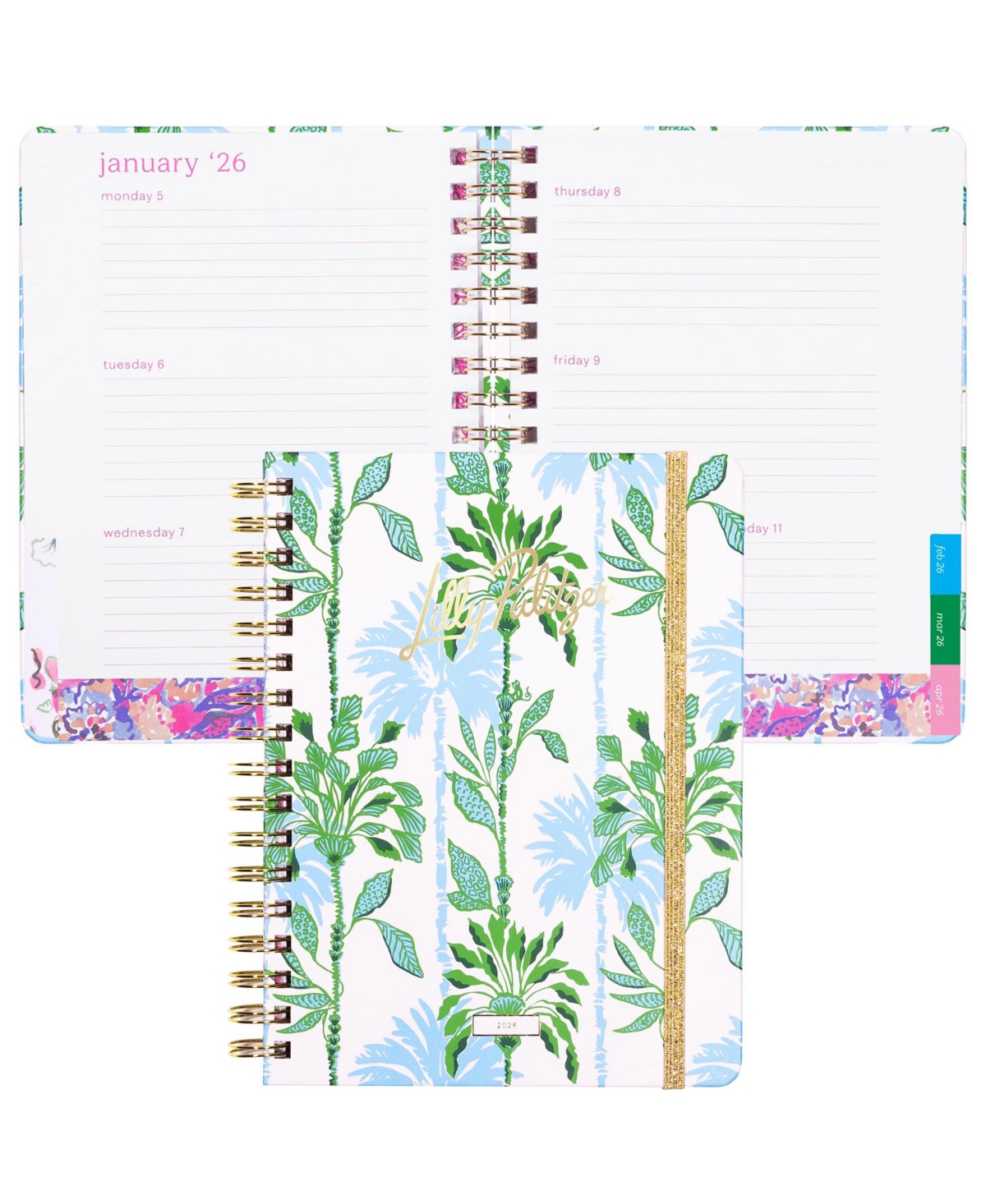 Click here for Gnuadz Lilly Pulitzer Monthly Planner 2026 Spiral... prices