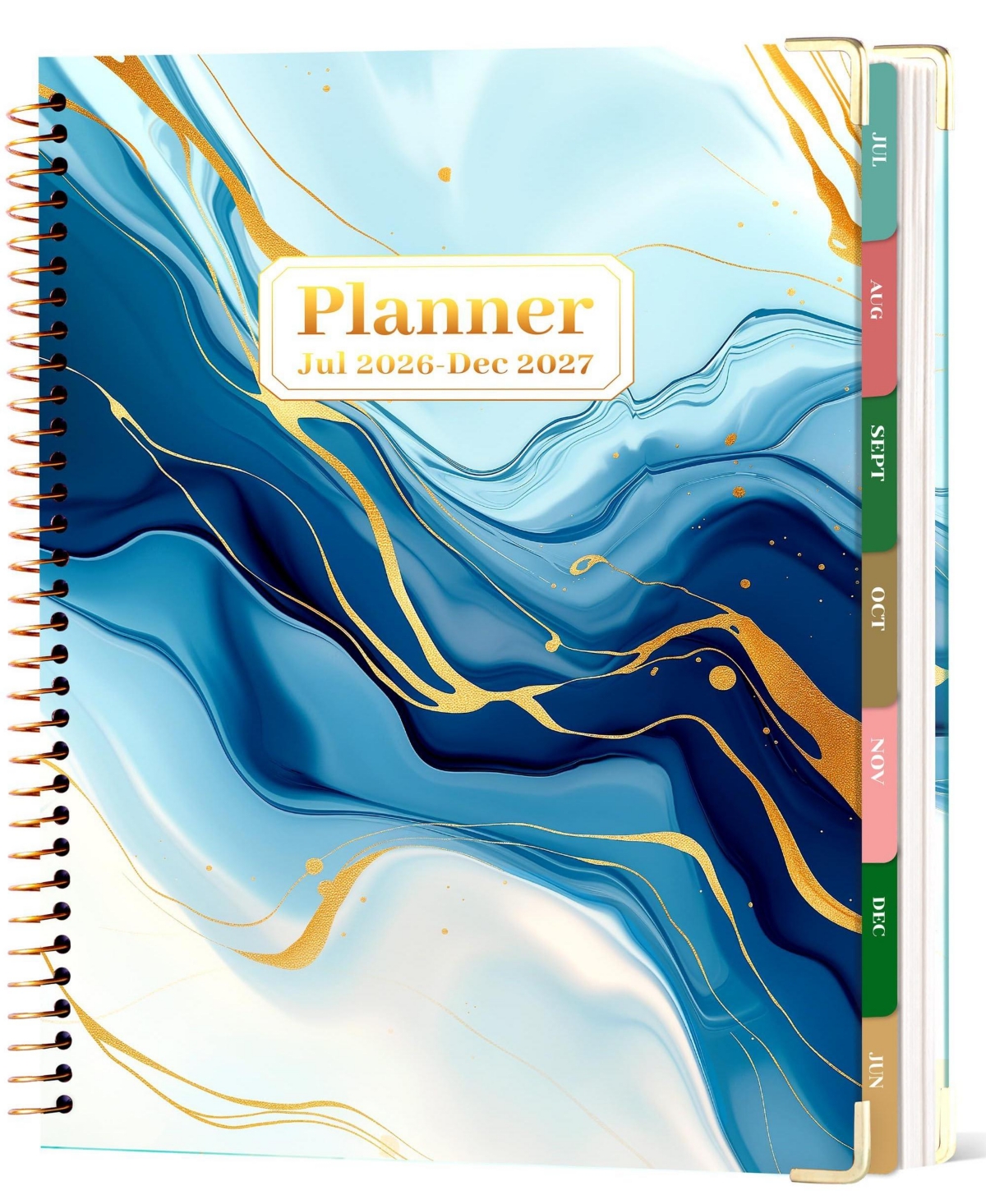 Click here for Gnuadz Planner 2026-2027 Marble Calendar Spiral Ag... prices