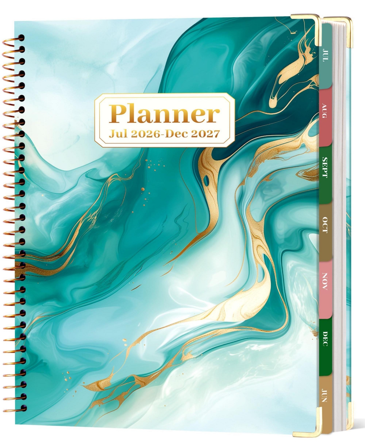 Click here for Gnuadz Planner 2026-2027 Marble Calendar Spiral Ag... prices