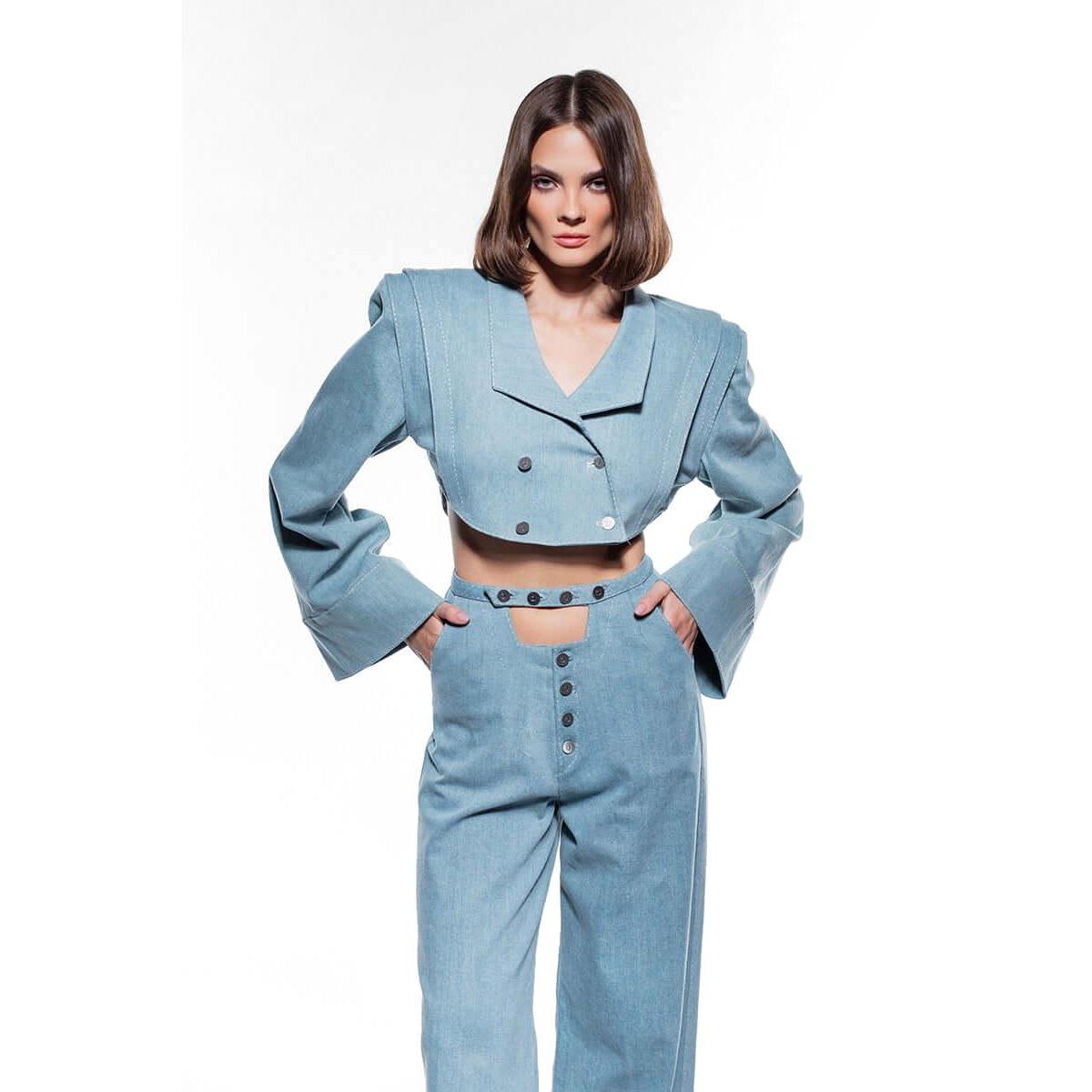 Click here for Jendue Womens Stormbringer Denim Jacket | Designer... prices