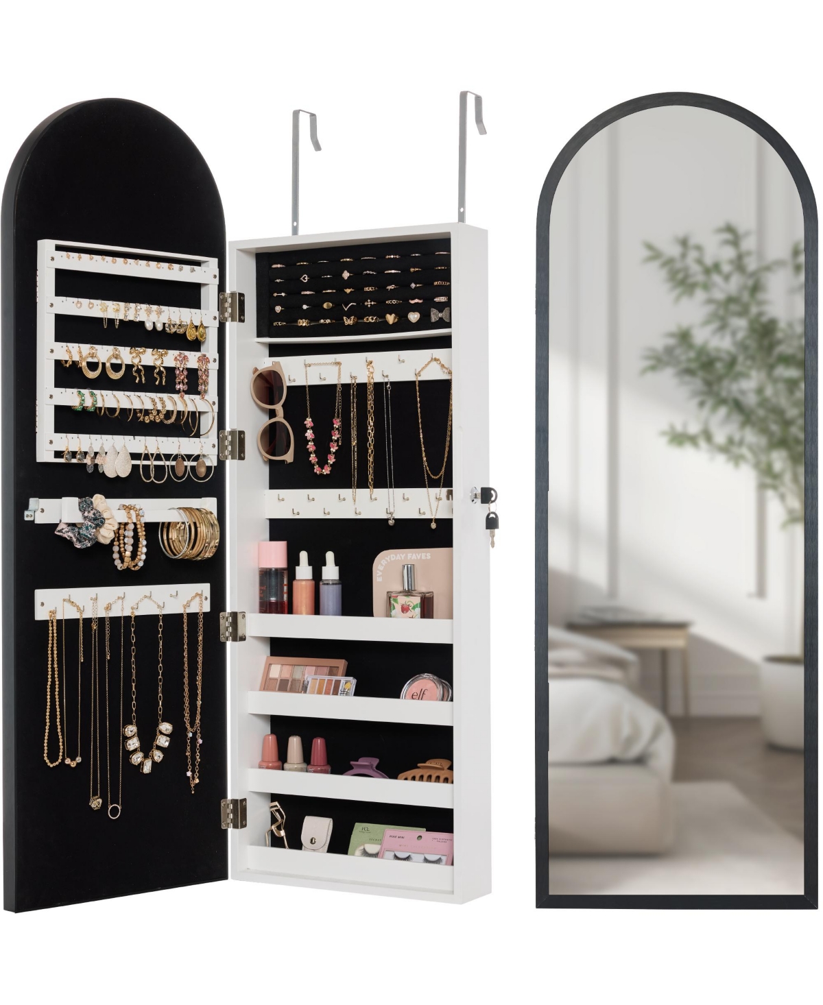 Click here for Best Choice Products Door/Wall Mounted Arch Mirror... prices