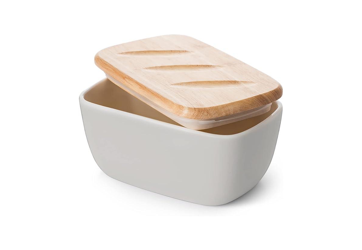 Click here for Ventray 6.5 Large Ceramic Butter Dish  with Lid fo... prices