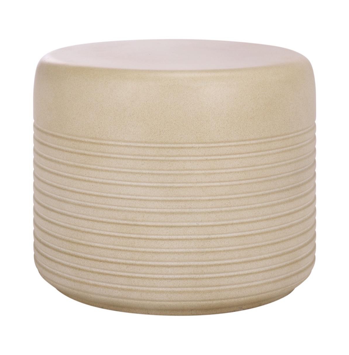 Click here for Safavieh Astrid Low Wide Outdoor Side Table - Beig... prices