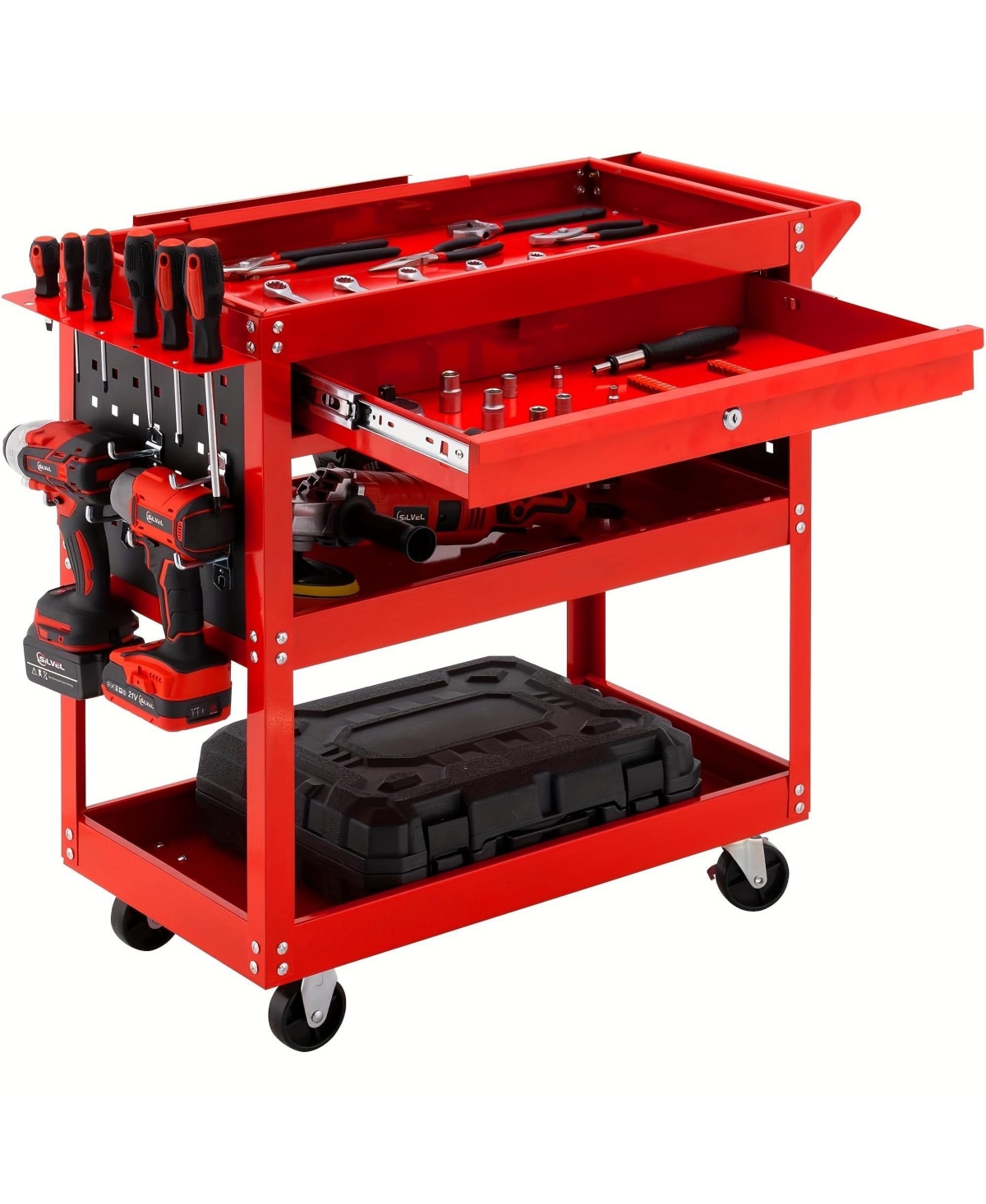 Click here for Ldhthopi 3 Tier Rolling Tool Cart  All Metal Indus... prices
