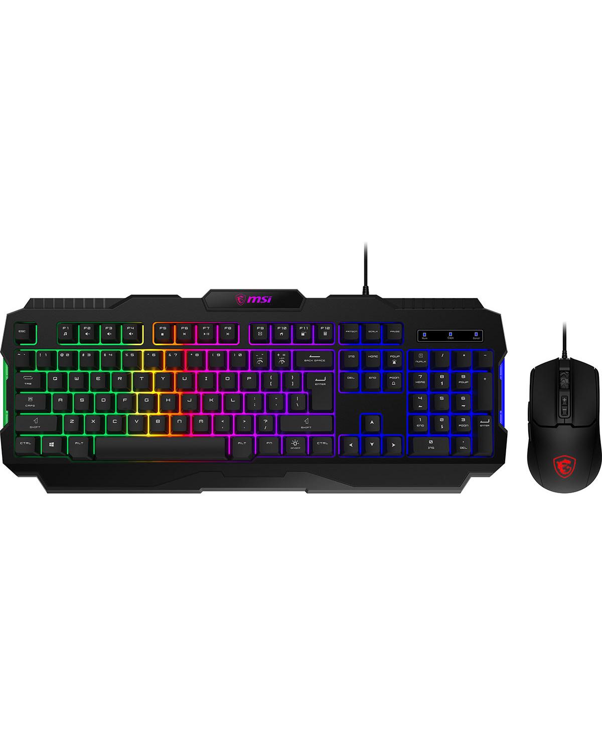 Click here for Msi Forge GK100 Combo Rgb Wired Gaming Keyboard an... prices