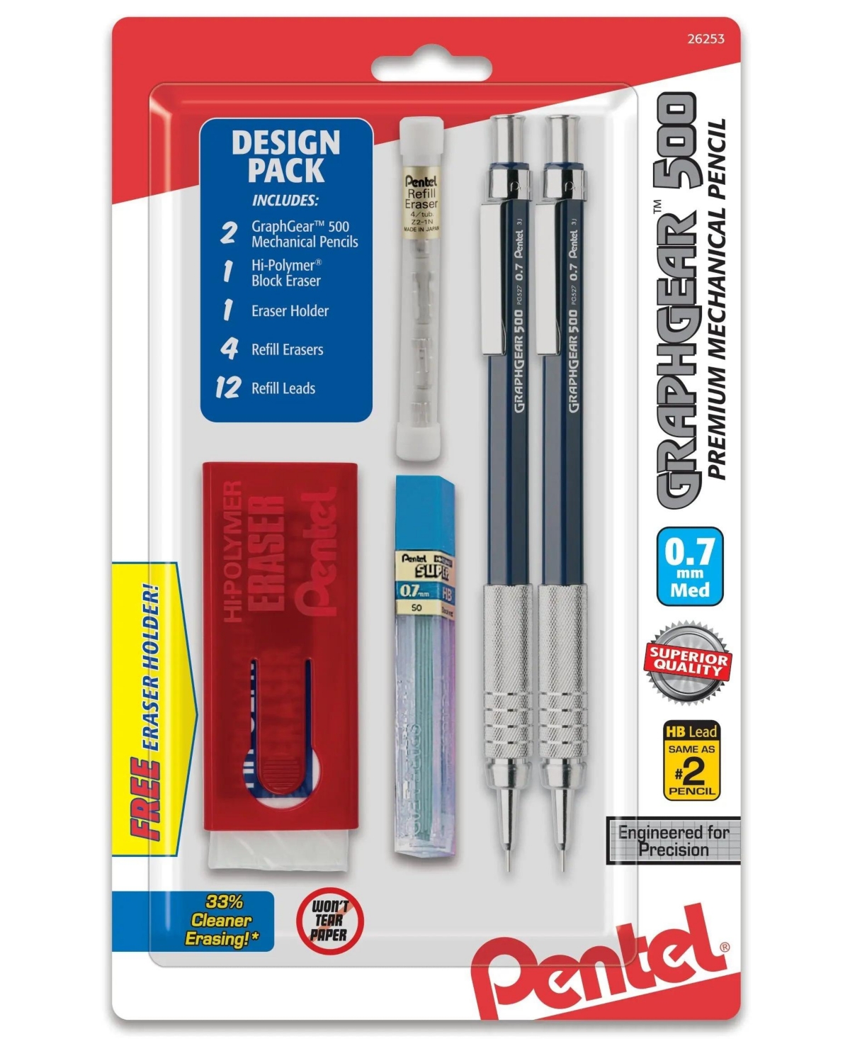 Click here for Pentel GraphGear 500 Automatic Drafting Pencil (0.... prices