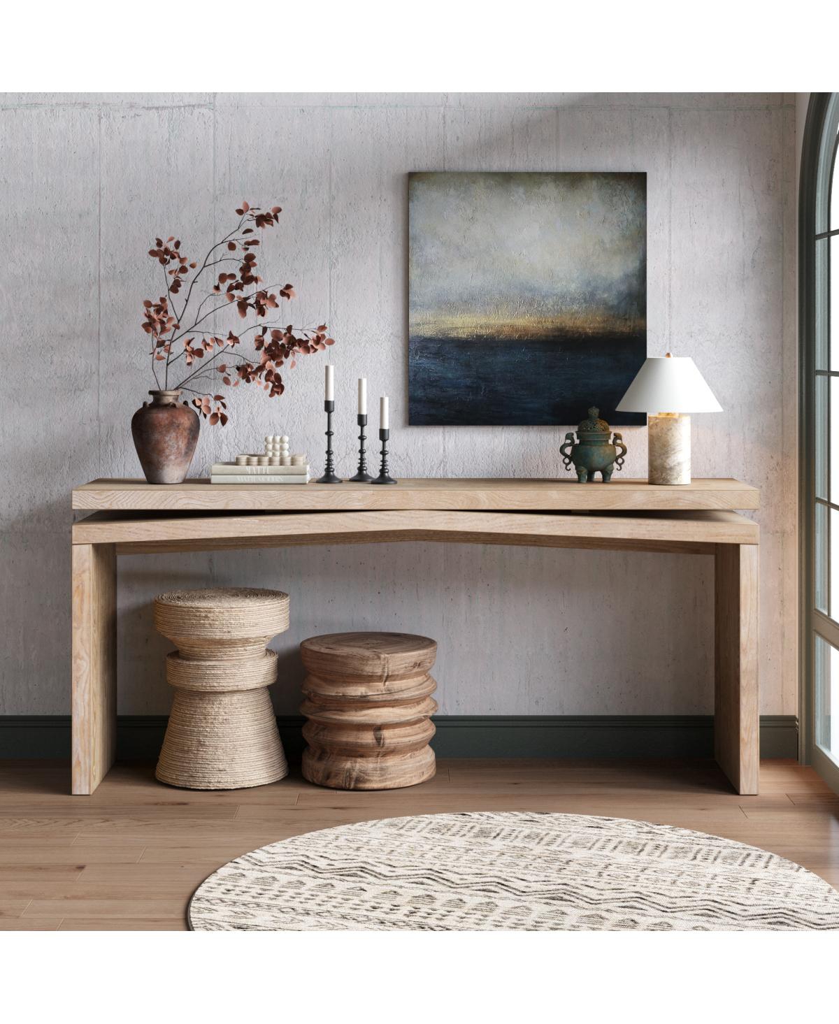 Click here for Streamdale Furniture 65-Inch Rustic Solid Wood Ven... prices