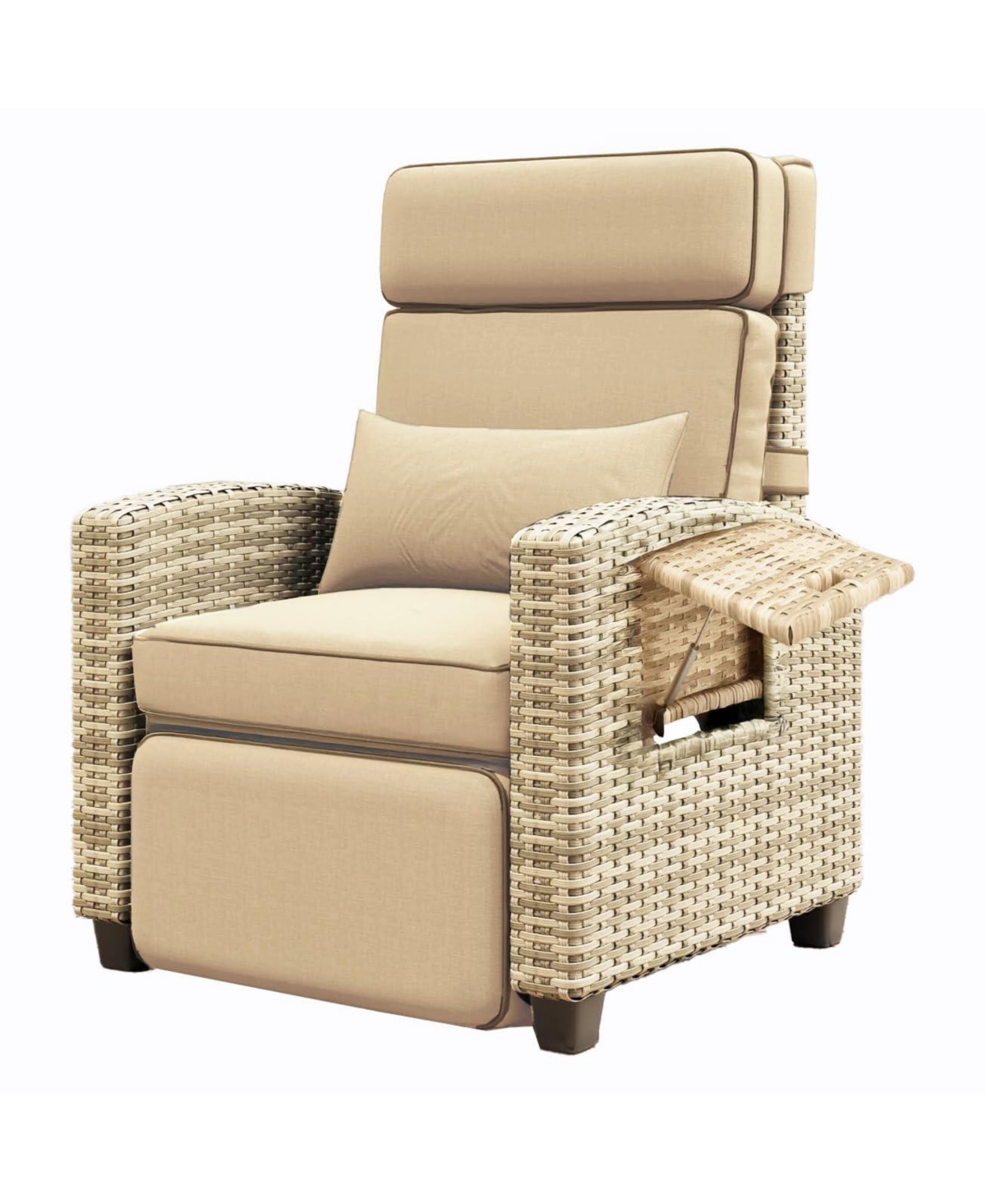 Click here for homfan Adjustable 150degree(s) Reclining Rattan Pa... prices