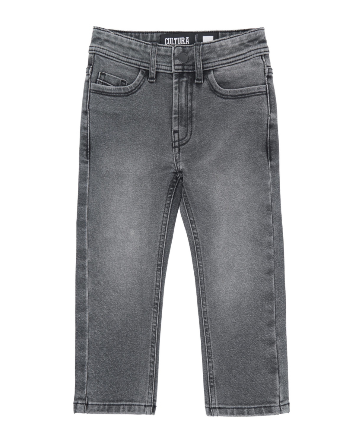 Click here for Cultura Little Boys 4 - 7 Stretch Jeans - Black wa... prices