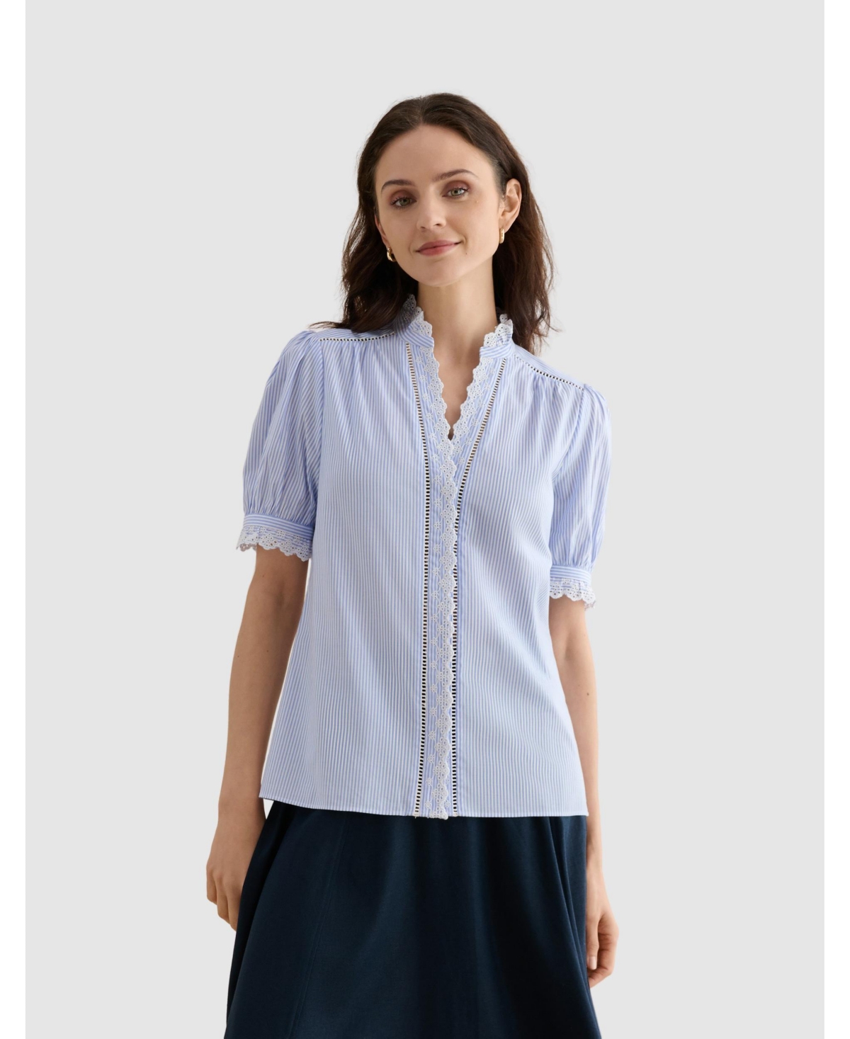 Click here for Hobbs London Womens Ginny Belted Pleated Midi Shir... prices
