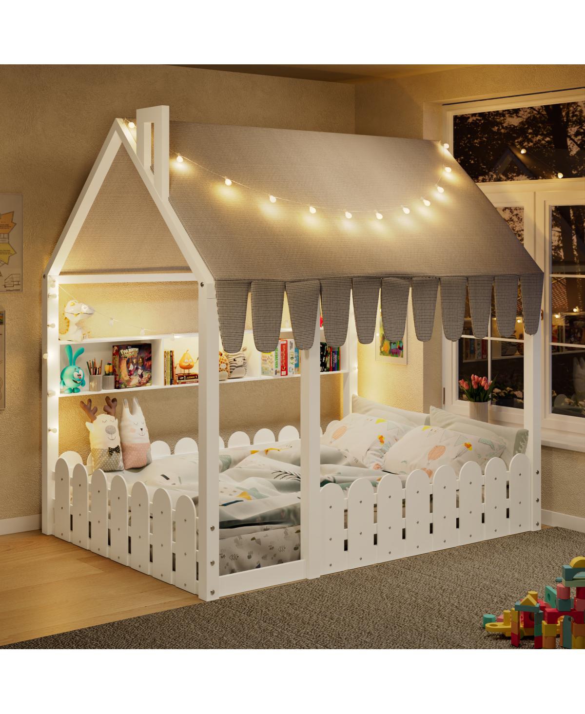 Click here for Streamdale Furniture Montessori House Bed with Fen... prices