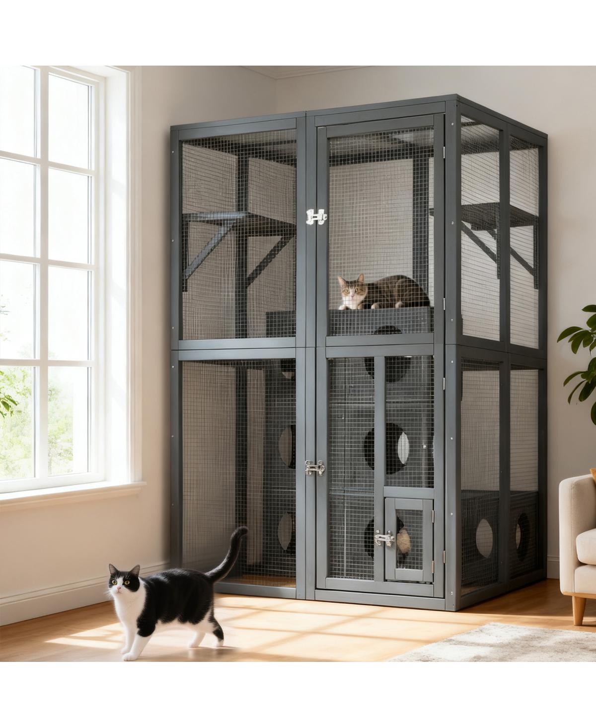 Click here for Streamdale Furniture Catio Outdoor Cat Enclosure w... prices