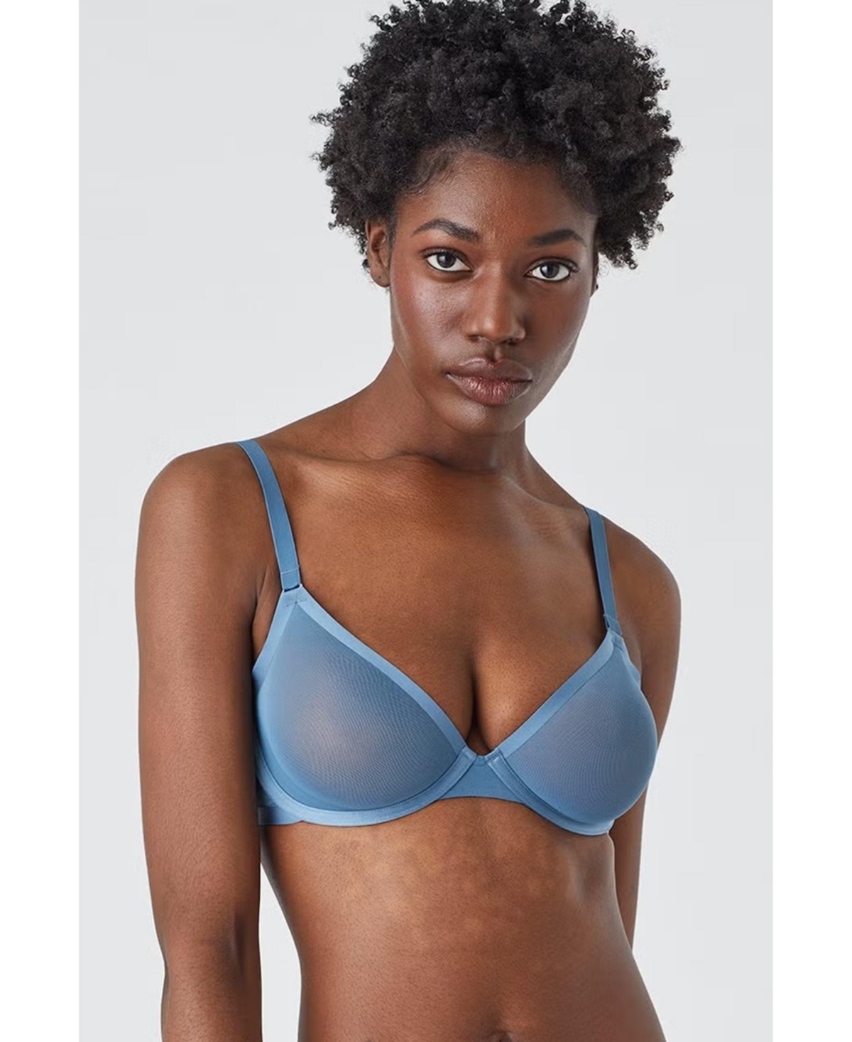 Click here for Cuup Womens The Plunge - Mesh Bra - Sea prices