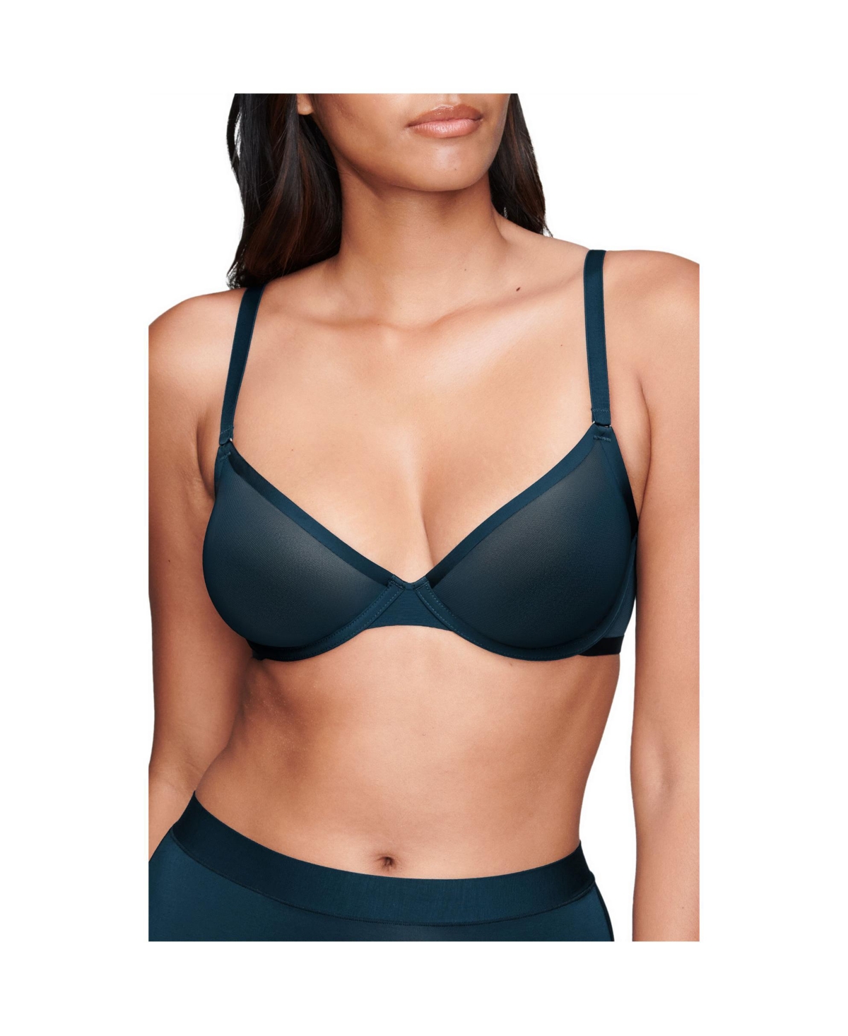 Click here for Cuup Womens The Plunge - Mesh Bra - Ocean prices
