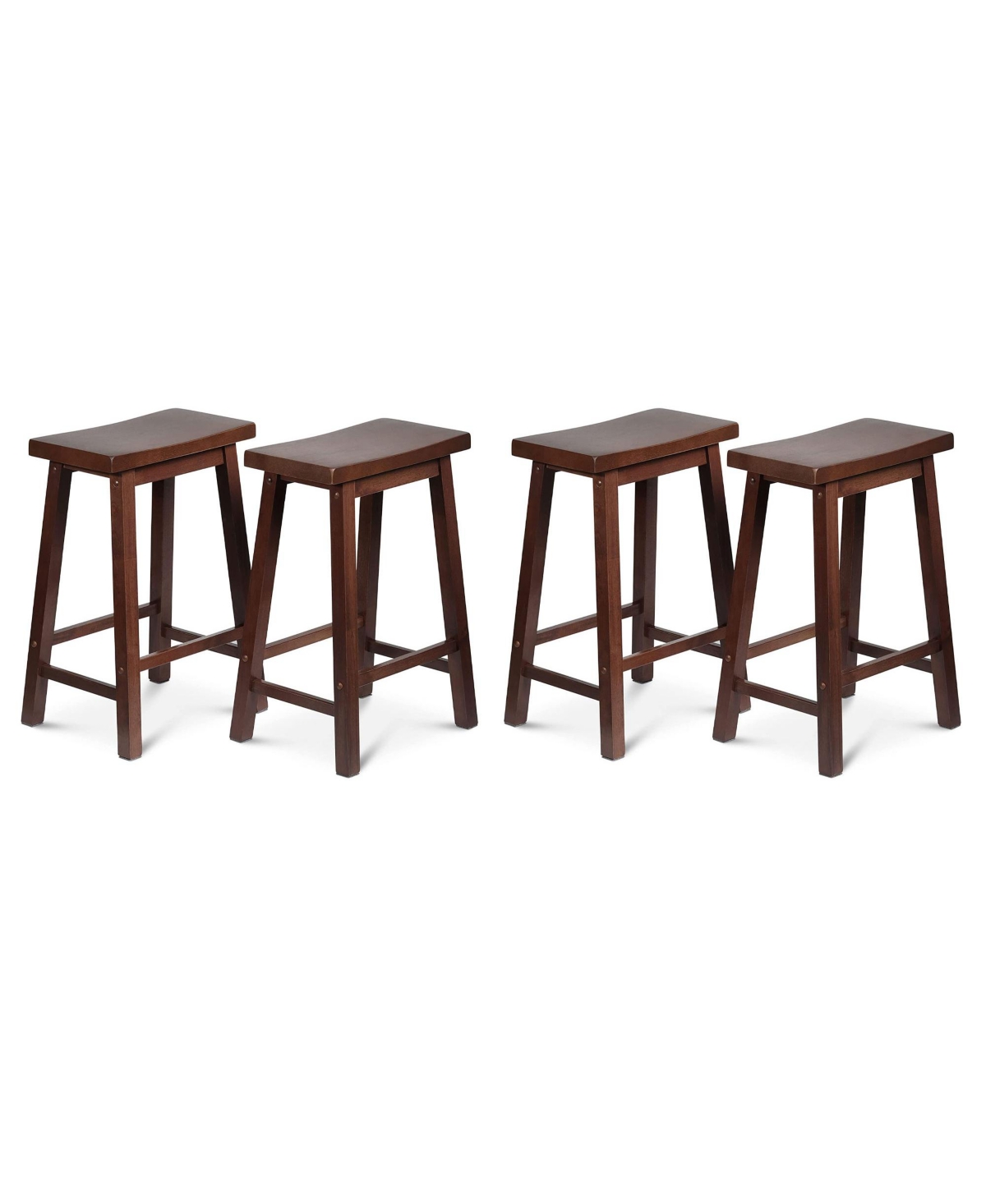 Click here for Pj Wood Classic Saddle Seat 24 Tall Kitchen Counte... prices