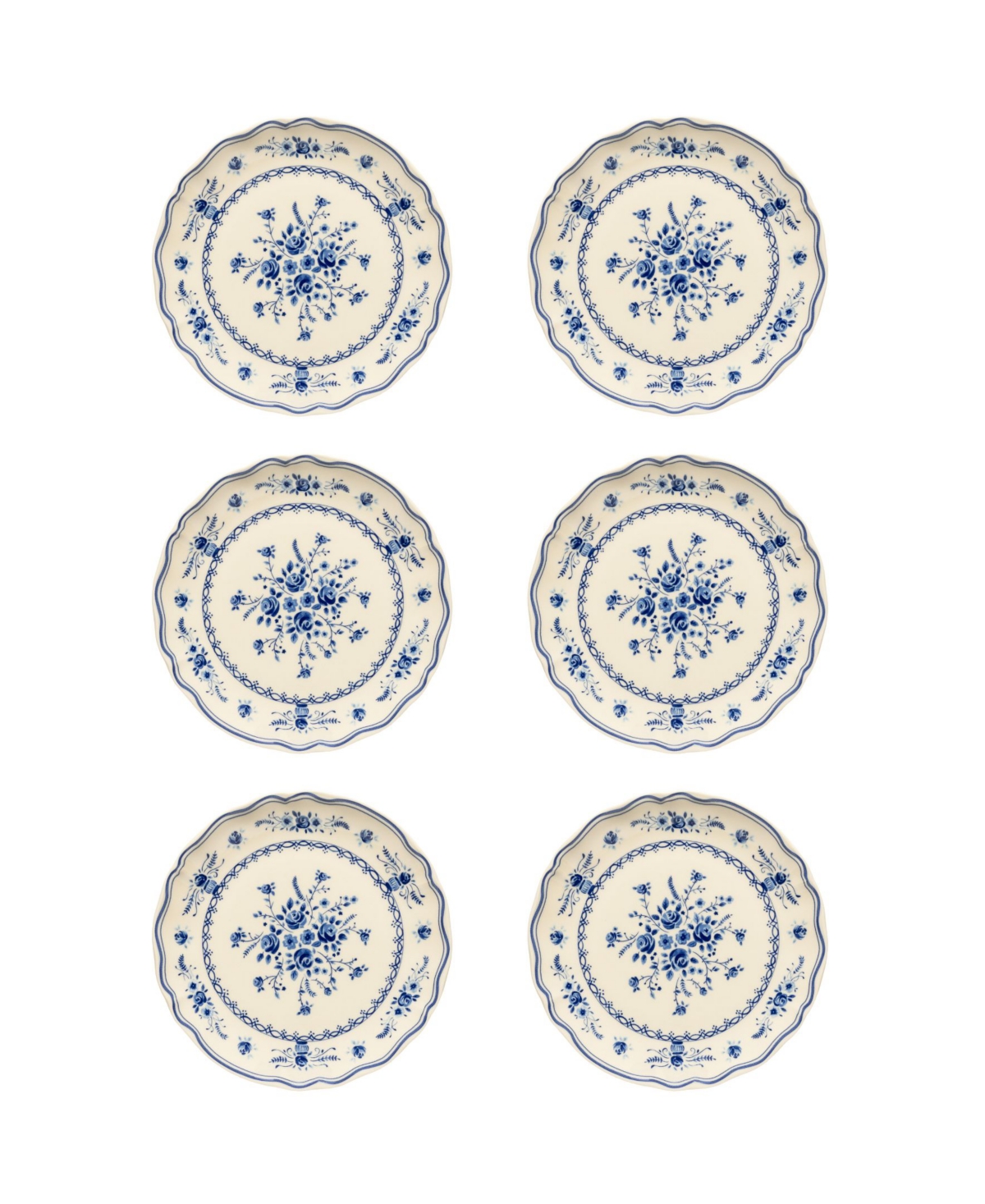 Click here for Costa Nova Vila Floral Pattern Salad Plates  Set o... prices