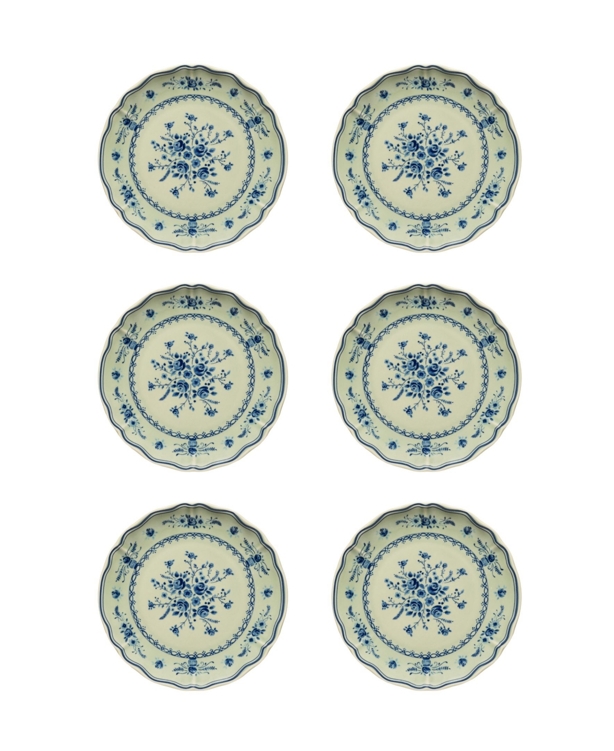 Click here for Costa Nova Vila Floral Pattern Salad Plates  Set o... prices