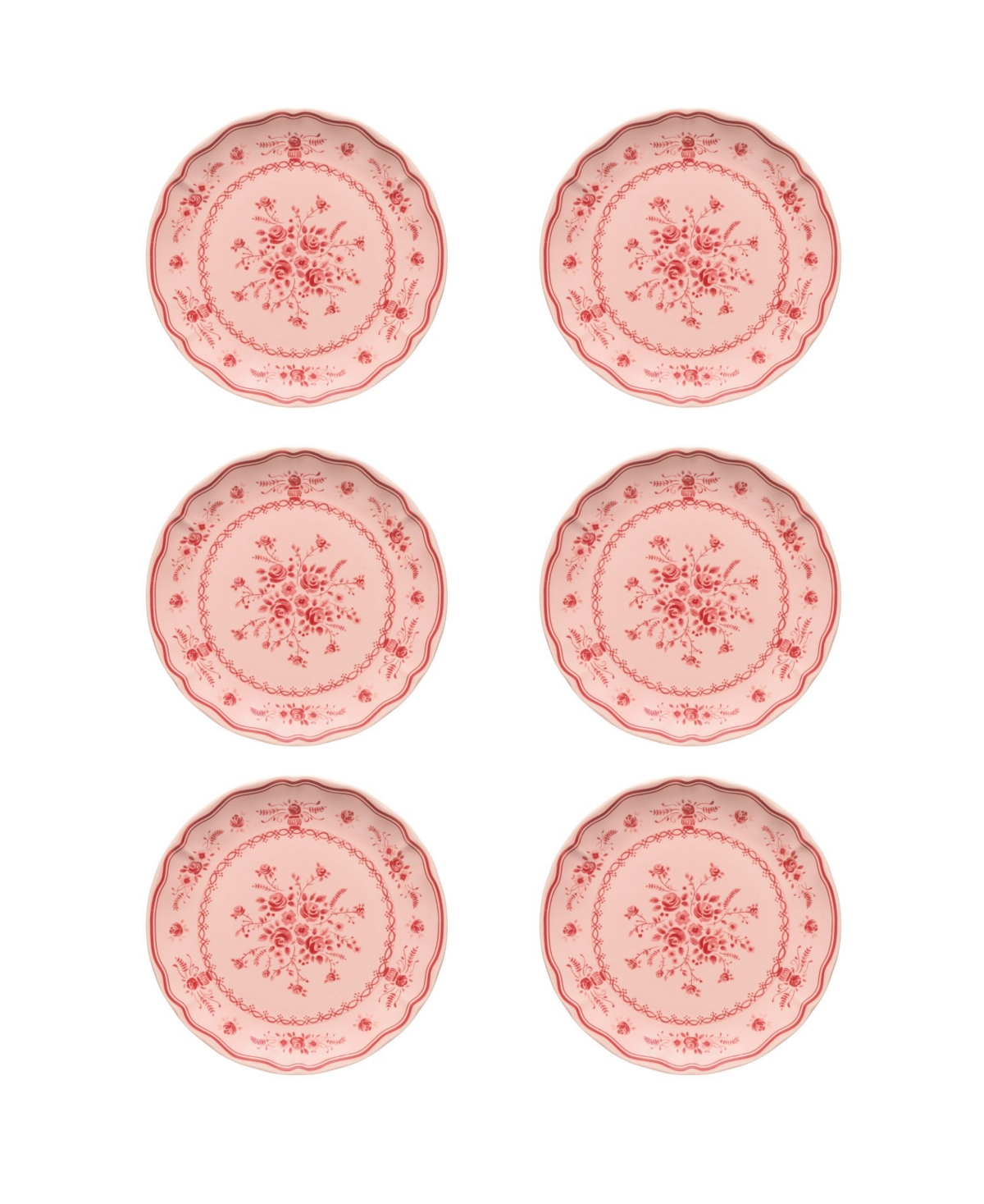 Click here for Costa Nova Vila Floral Pattern Salad Plates  Set o... prices