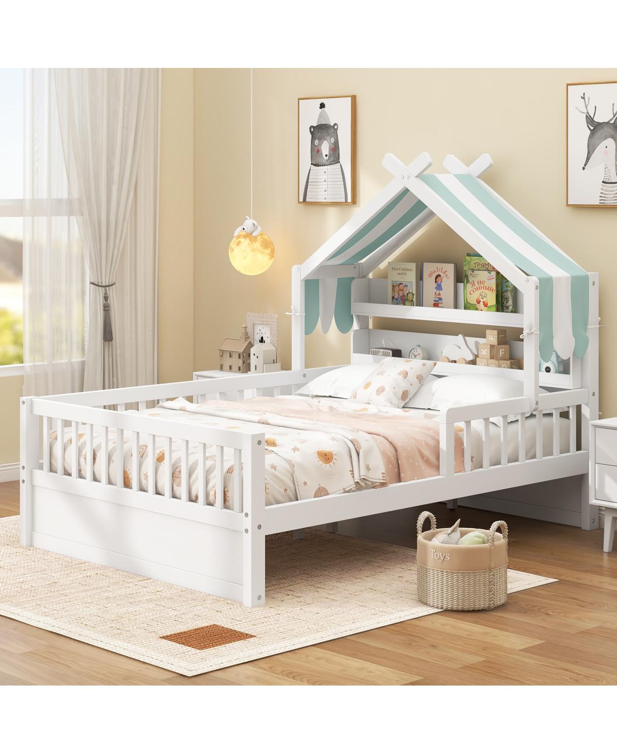 Click here for Streamdale Furniture Wooden House Bed with Storage... prices