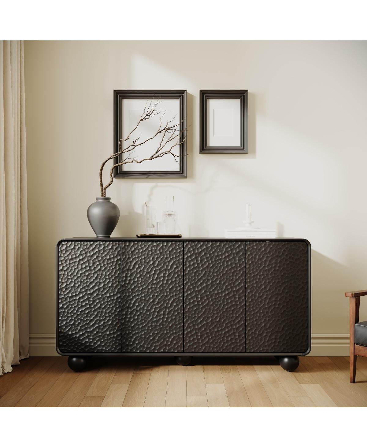 Click here for Streamdale Furniture Curved Sideboard Buffet Cabin... prices