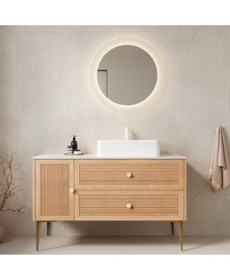 Click here for Sillysis Modern Bathroom Vanity With Rectangular C... prices