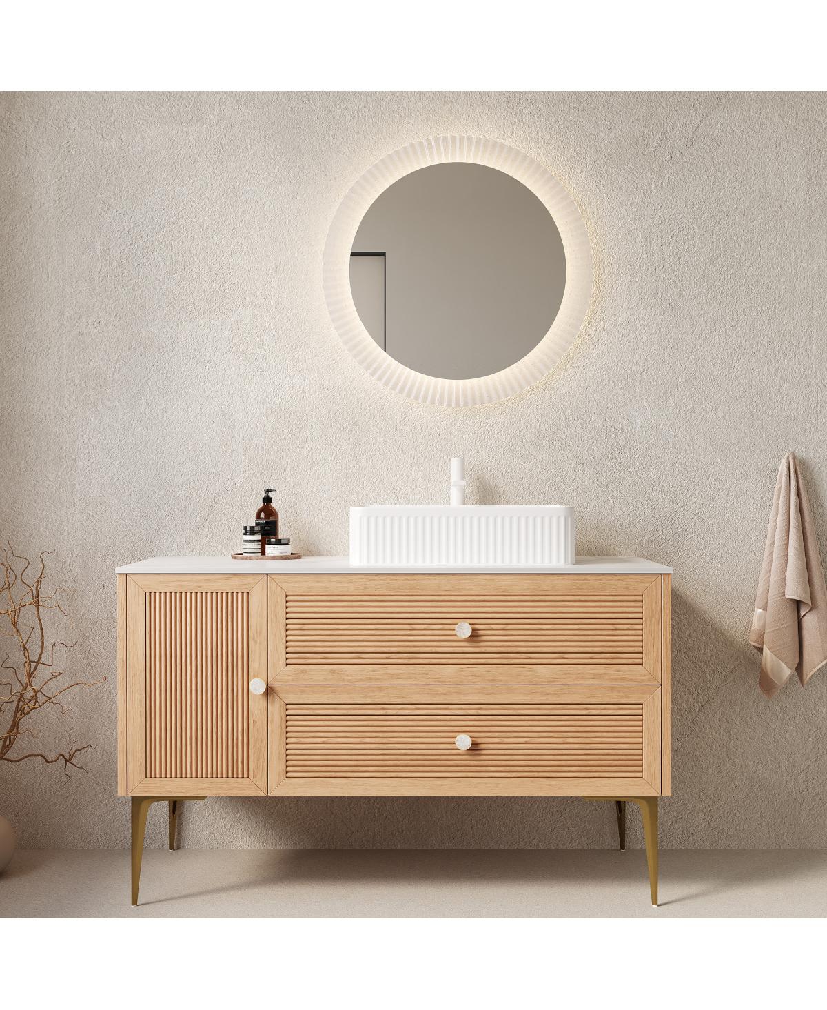 Click here for Sillysis Modern Bathroom Vanity with Rectangular C... prices