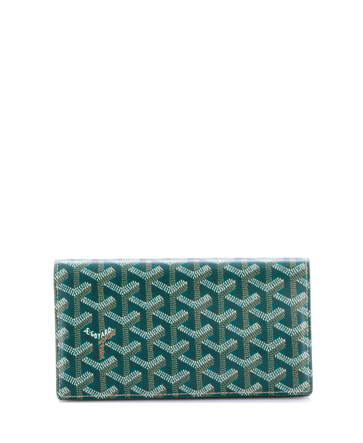 Click here for Pre-Owned Goyard Long Richelieu Wallet Coated Canv... prices