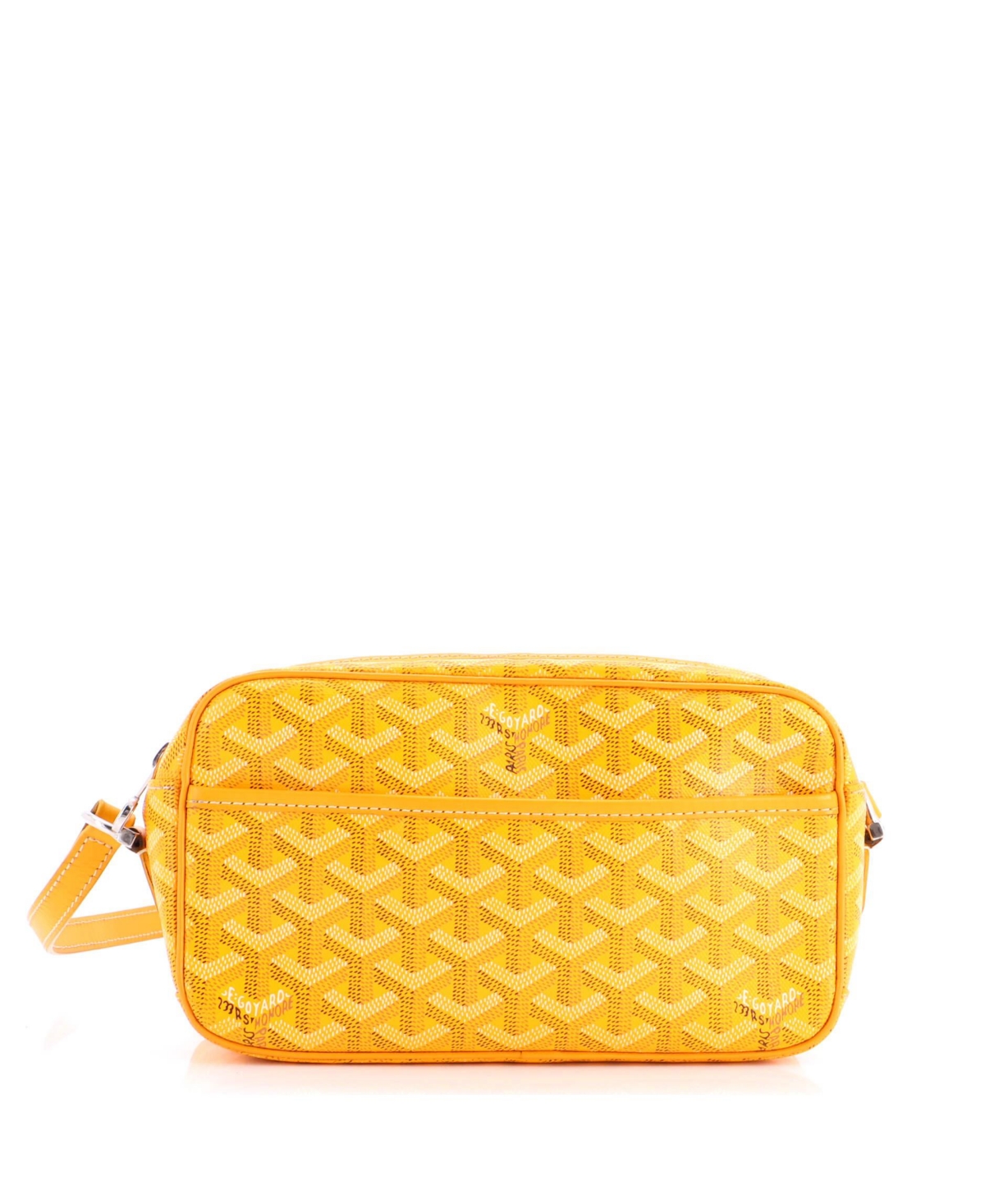 Click here for Pre-Owned Goyard Cap Vert Bag Coated Canvas - Yell... prices