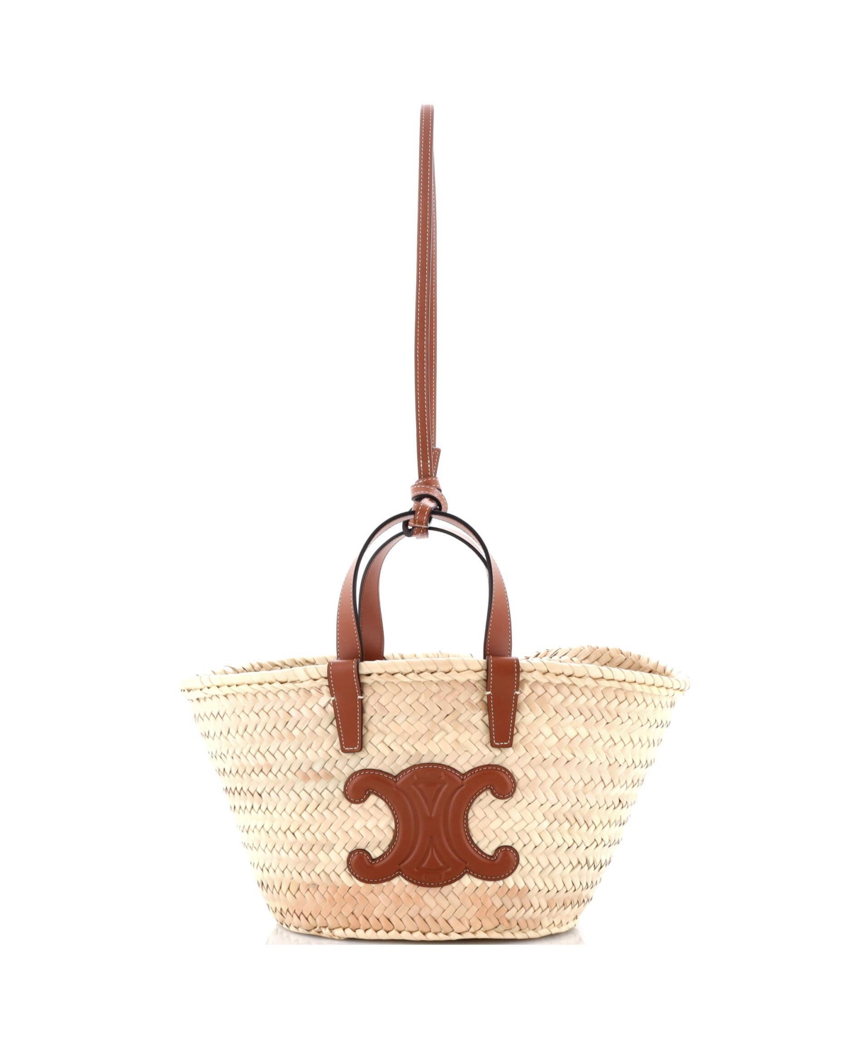 Click here for Pre-Owned Celine Teen Classic Panier Basket Tote R... prices