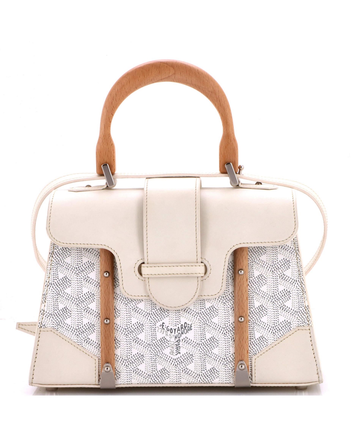 Click here for Pre-Owned Goyard Mini Structured Saigon Top Handle... prices