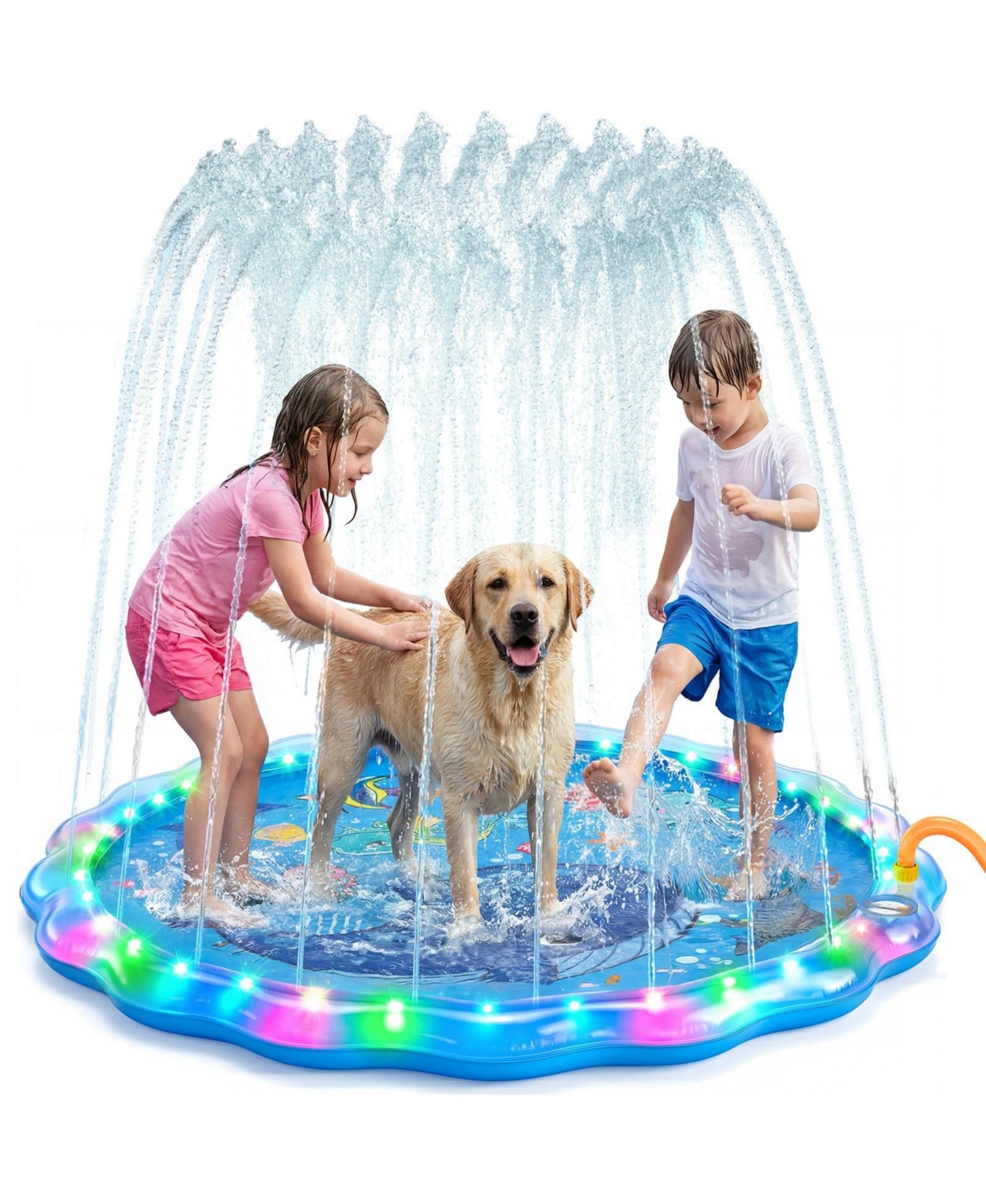 Click here for Gnuadz Led Glowing Splash Pad Sprinkler Dogs Outdo... prices