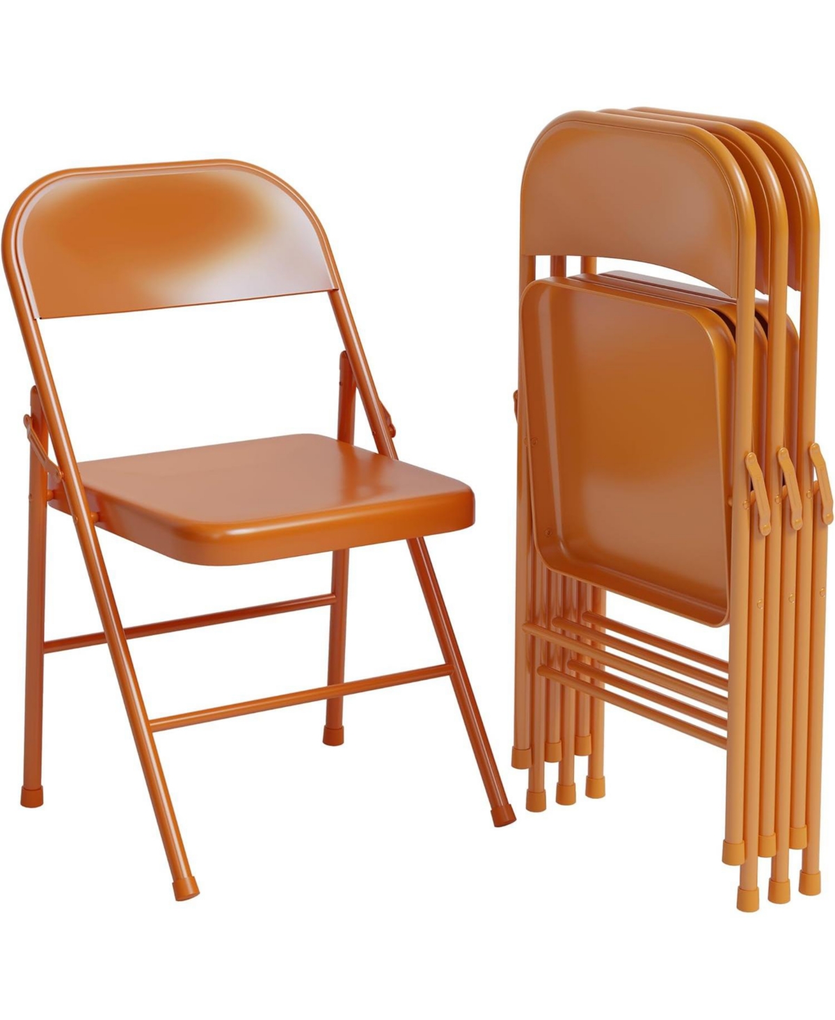 Click here for gaomon Folding Chairs Set of 4 Portable and Stacka... prices