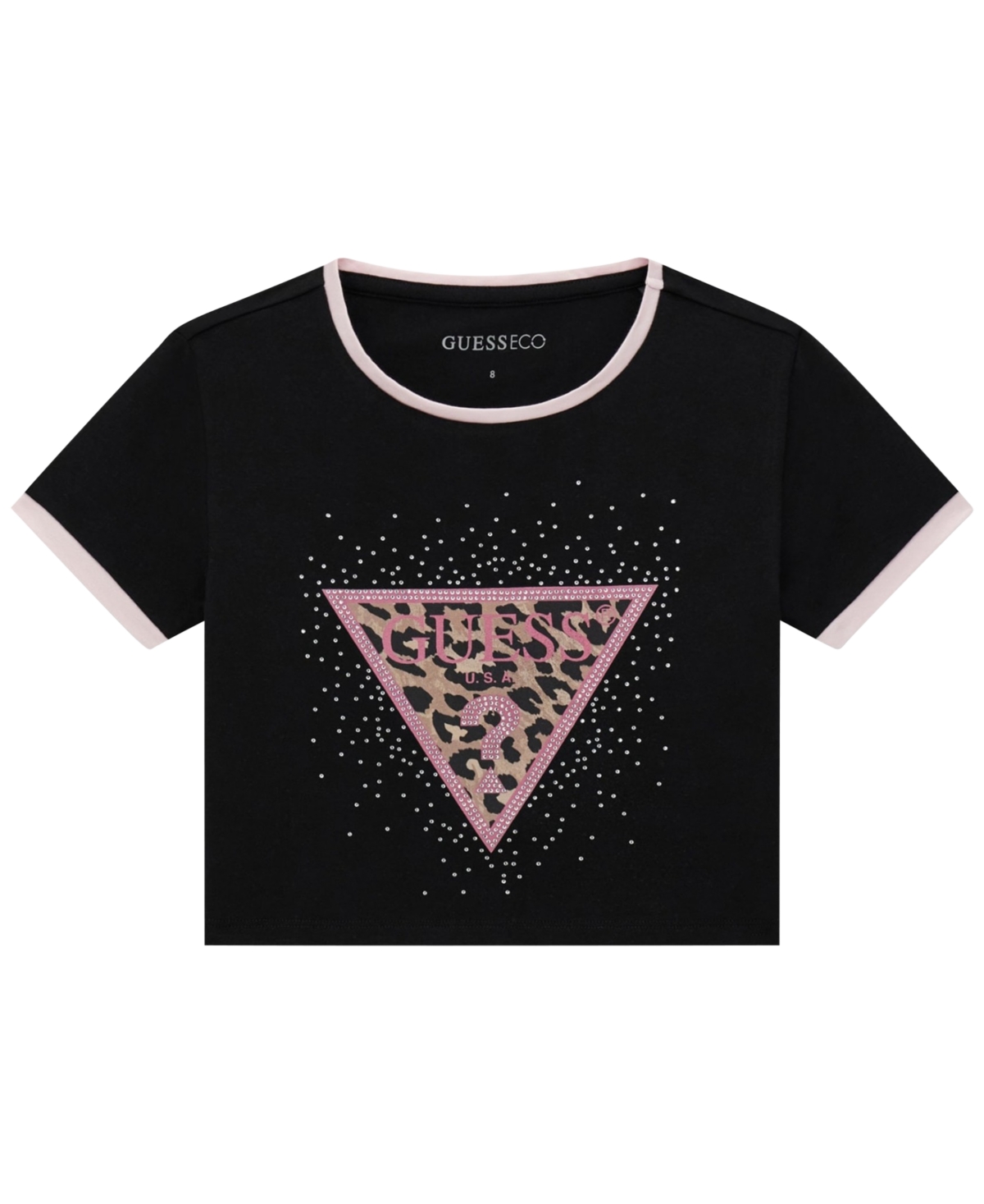Click here for Guess Girls 7-16 Short-Sleeve T-Shirt - Black prices