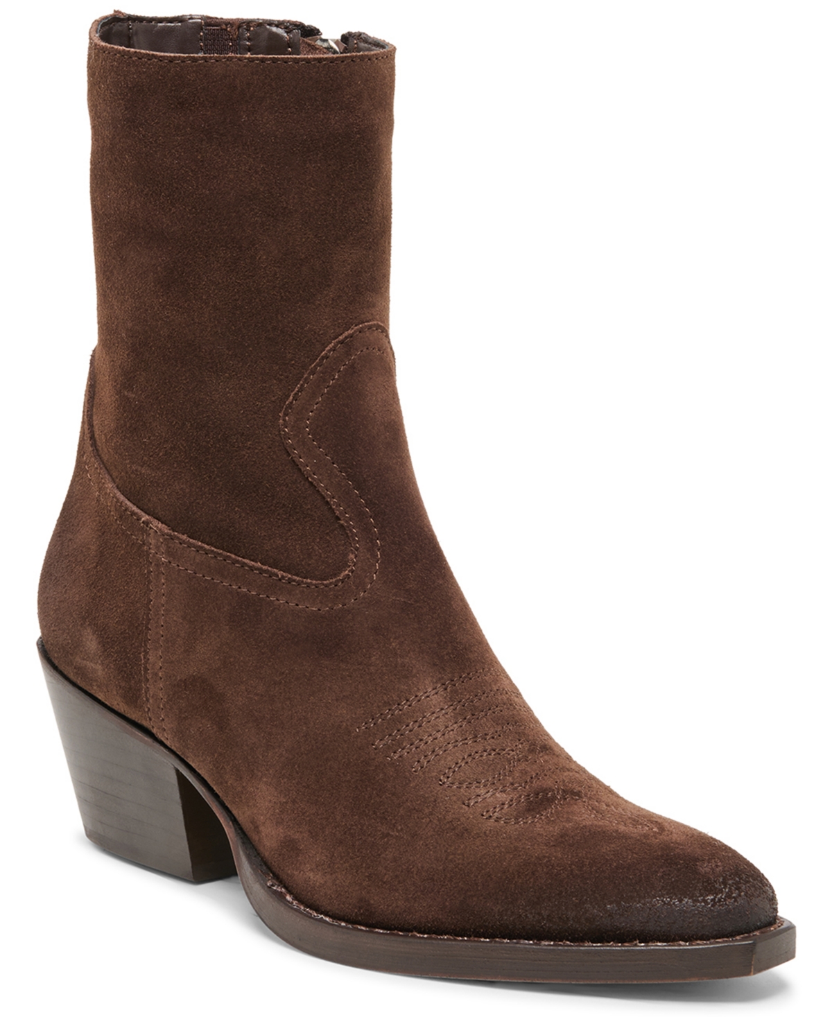 Click here for Dolce Vita Womens Klyde Full-Zip Western Booties -... prices