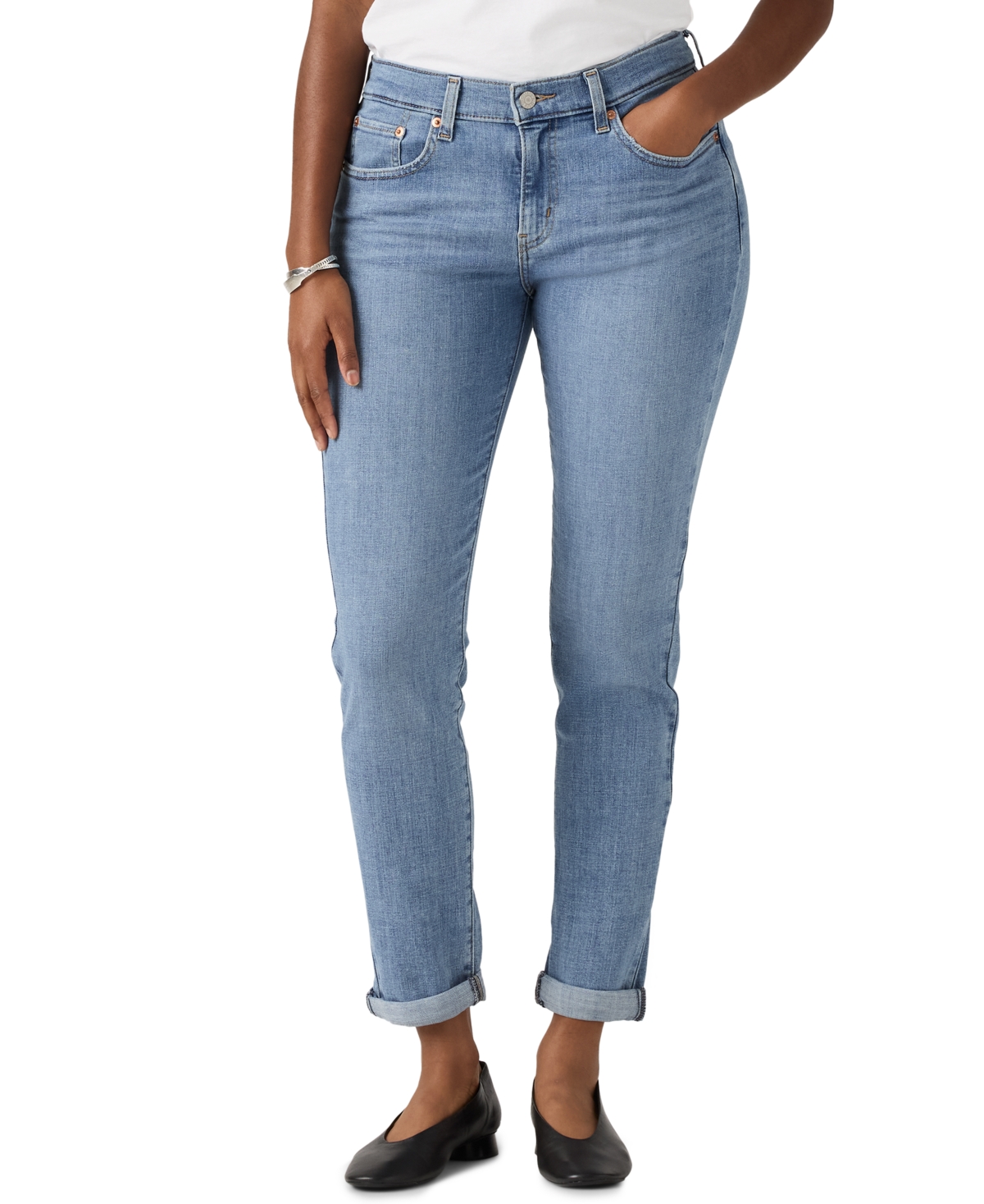 Click here for Levis Womens Relaxed Boyfriend Tapered-Leg Jeans -... prices