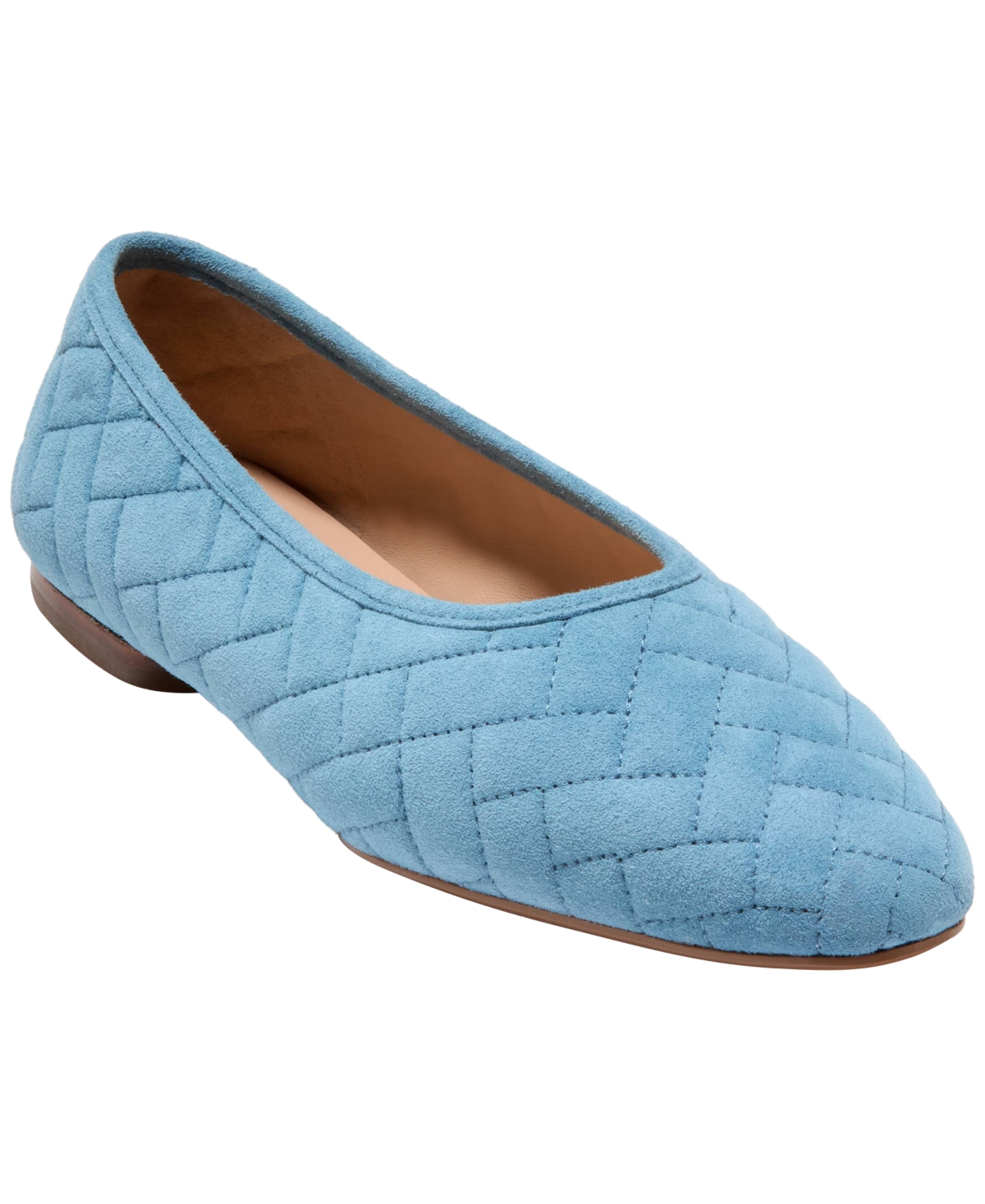 Click here for Cole Haan Womens Jasleen Quilted Slip-On Ballets F... prices