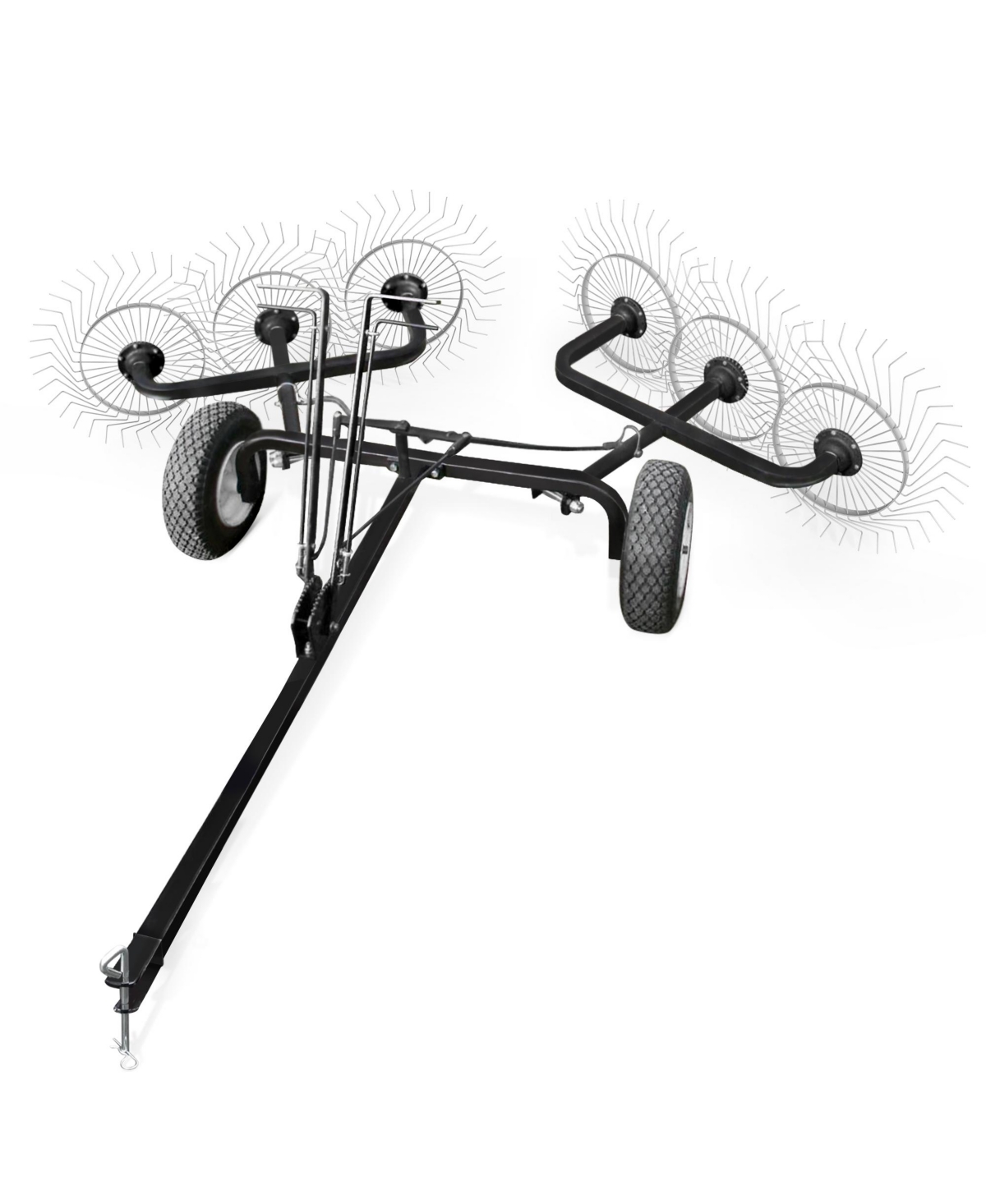 Click here for Yard Tuff 60inch Steel Tow Behind Acreage Rake Law... prices