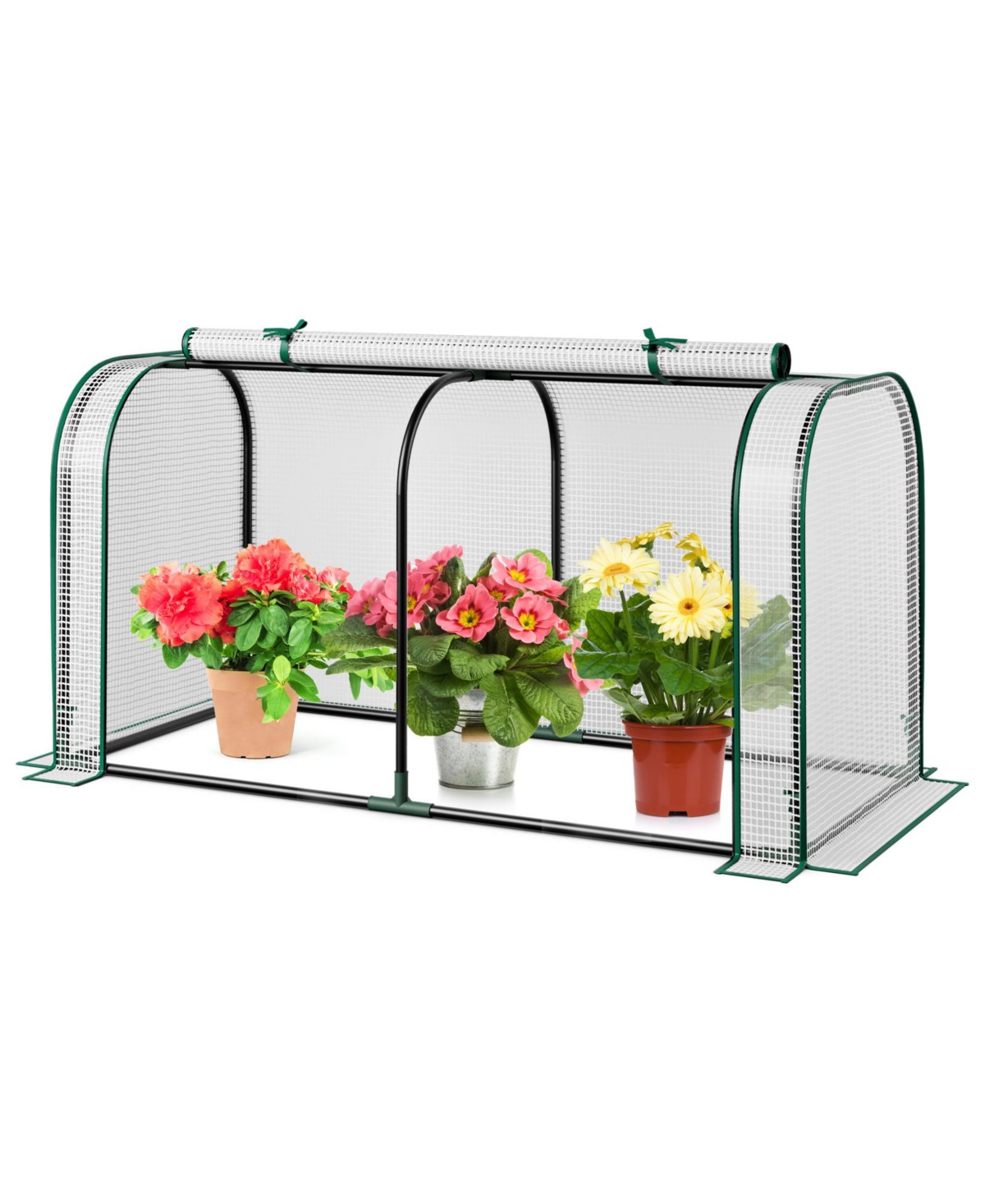 Click here for Sugift Mini Tunnel Greenhouse with Roll-up Zipper... prices