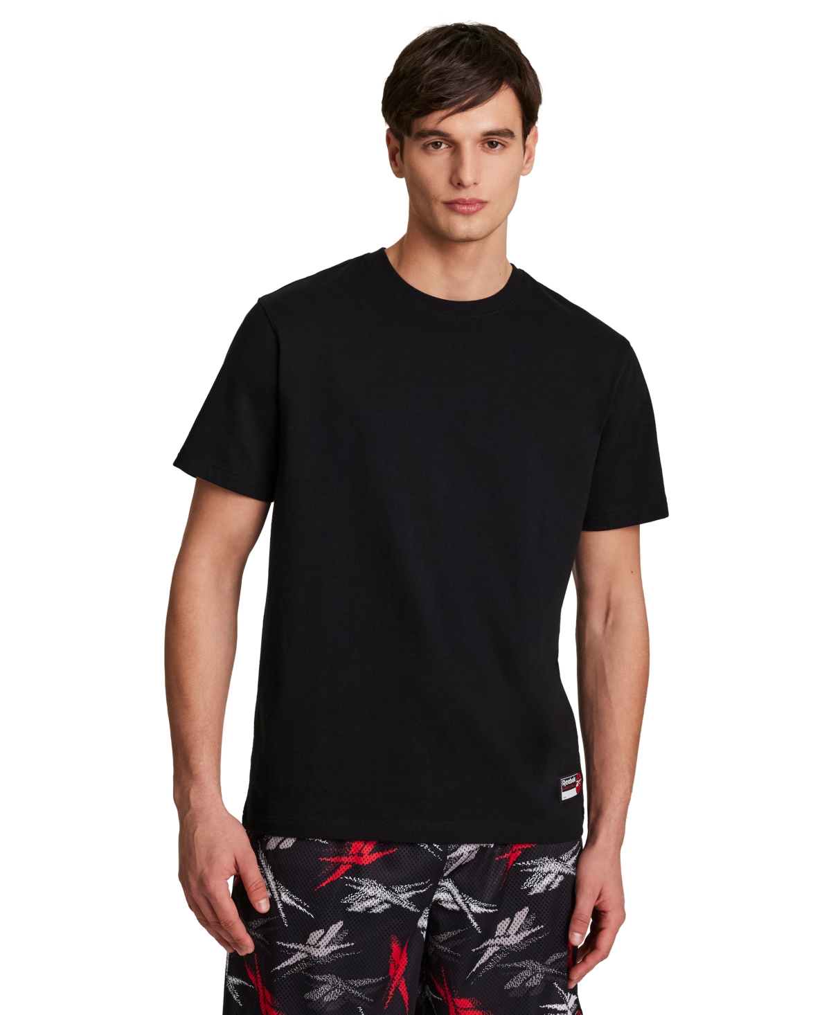 Click here for Reebok Mens Basketball Jock Tag Crewneck T-Shirt -... prices