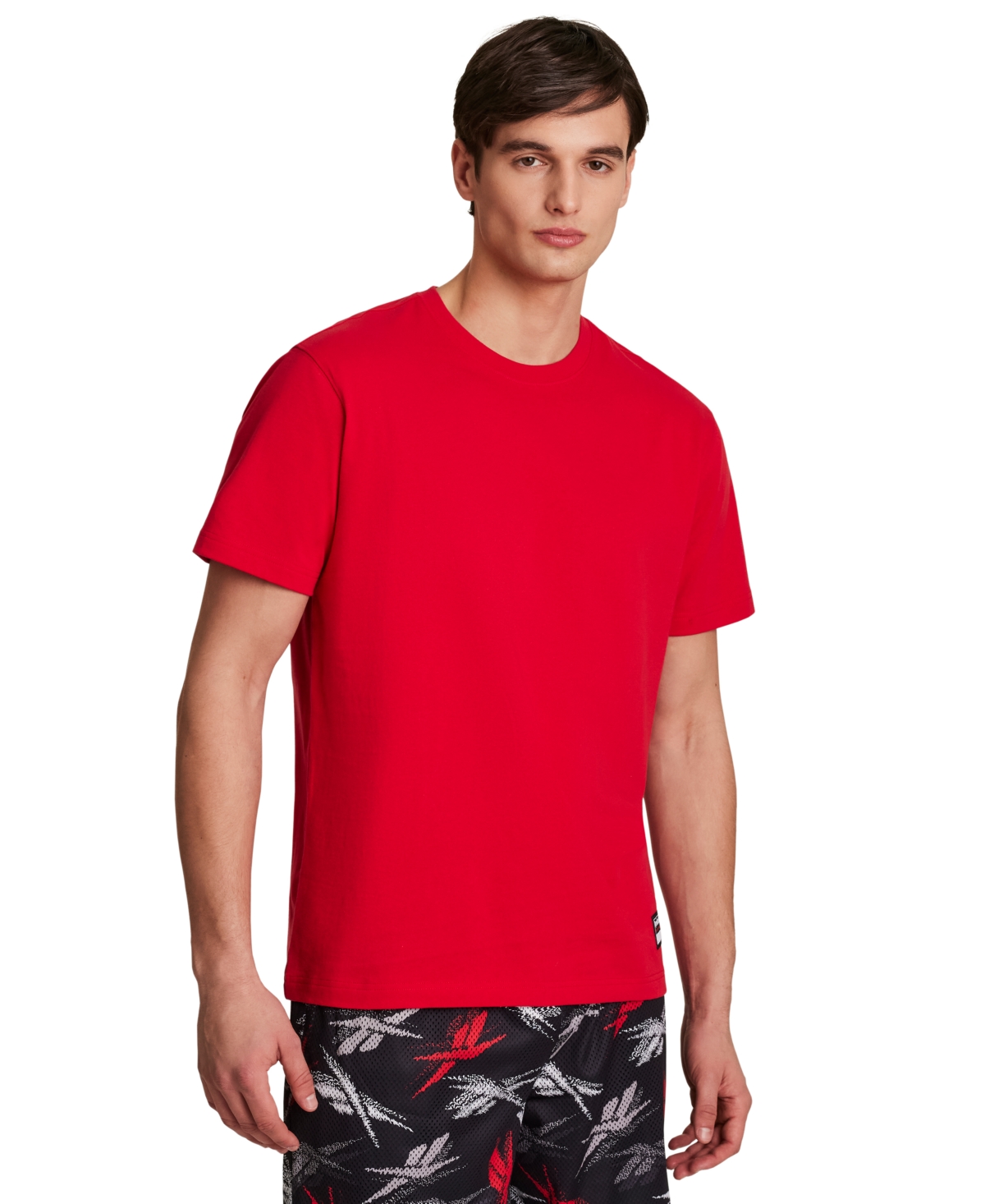 Click here for Reebok Mens Basketball Jock Tag Crewneck T-Shirt -... prices